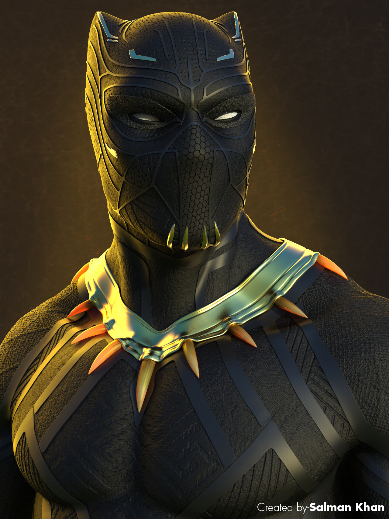 ArtStation - Art tribute to Black Panther (Chadwick Boseman)
