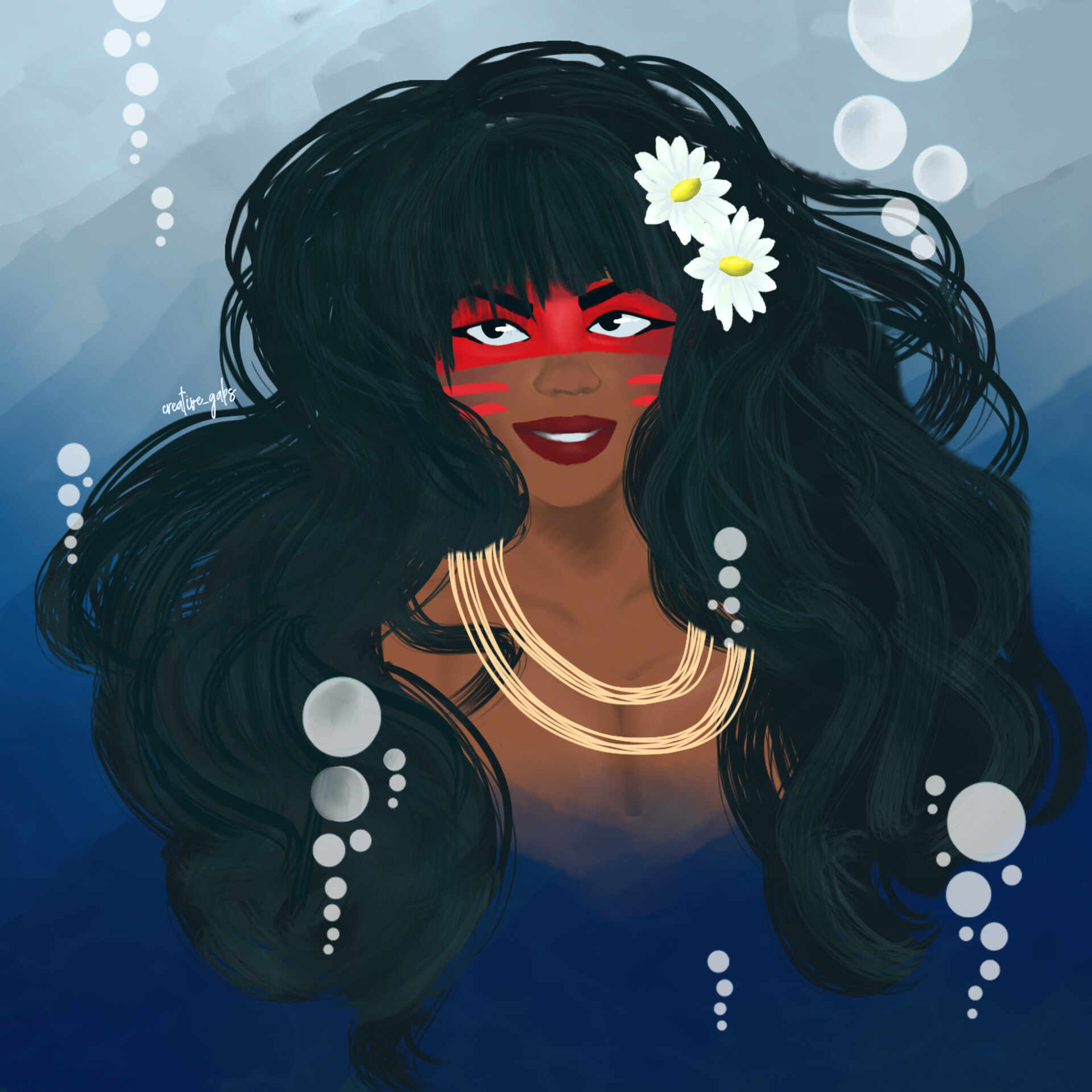 ArtStation - Iara, a Sereia