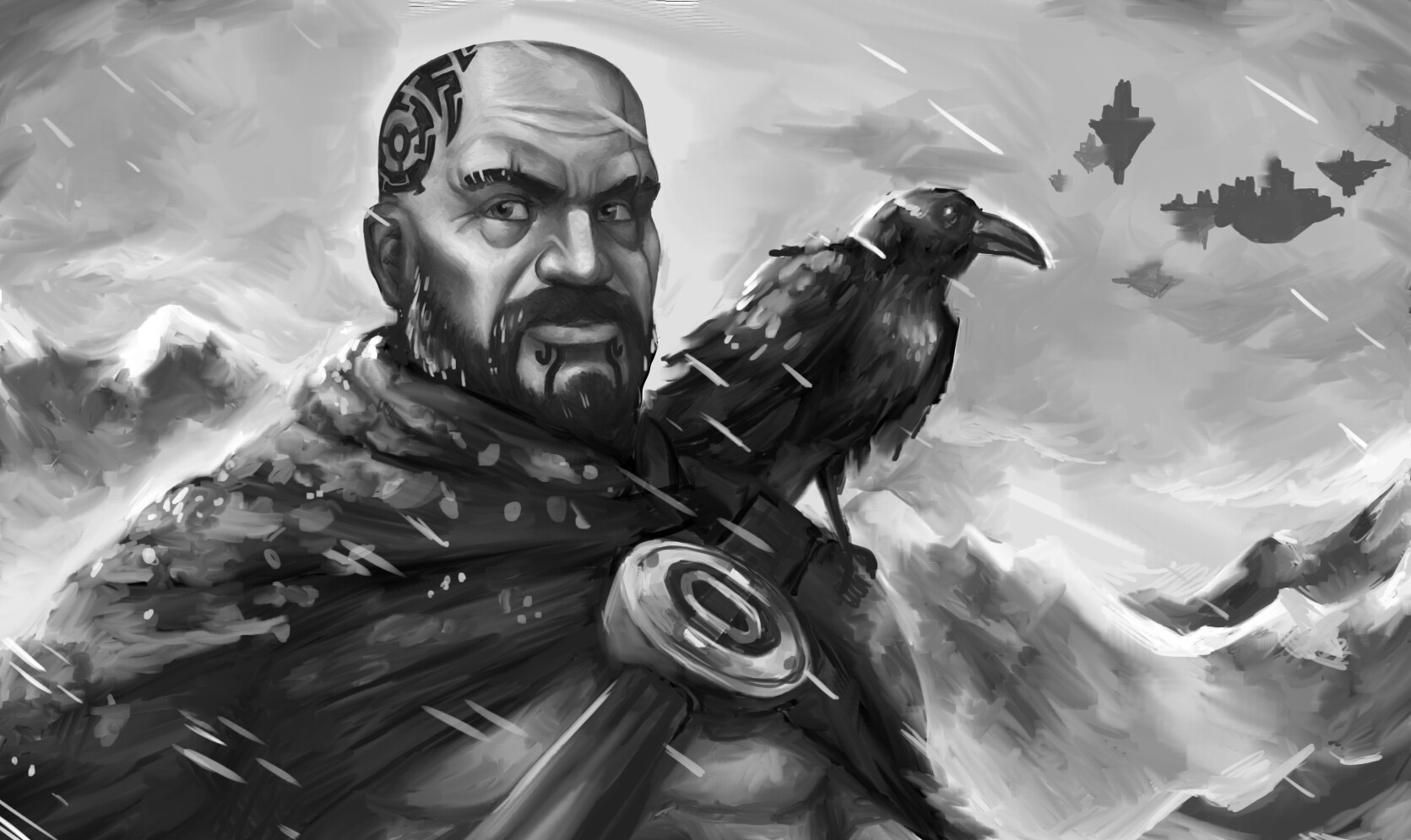 ArtStation - Crow man