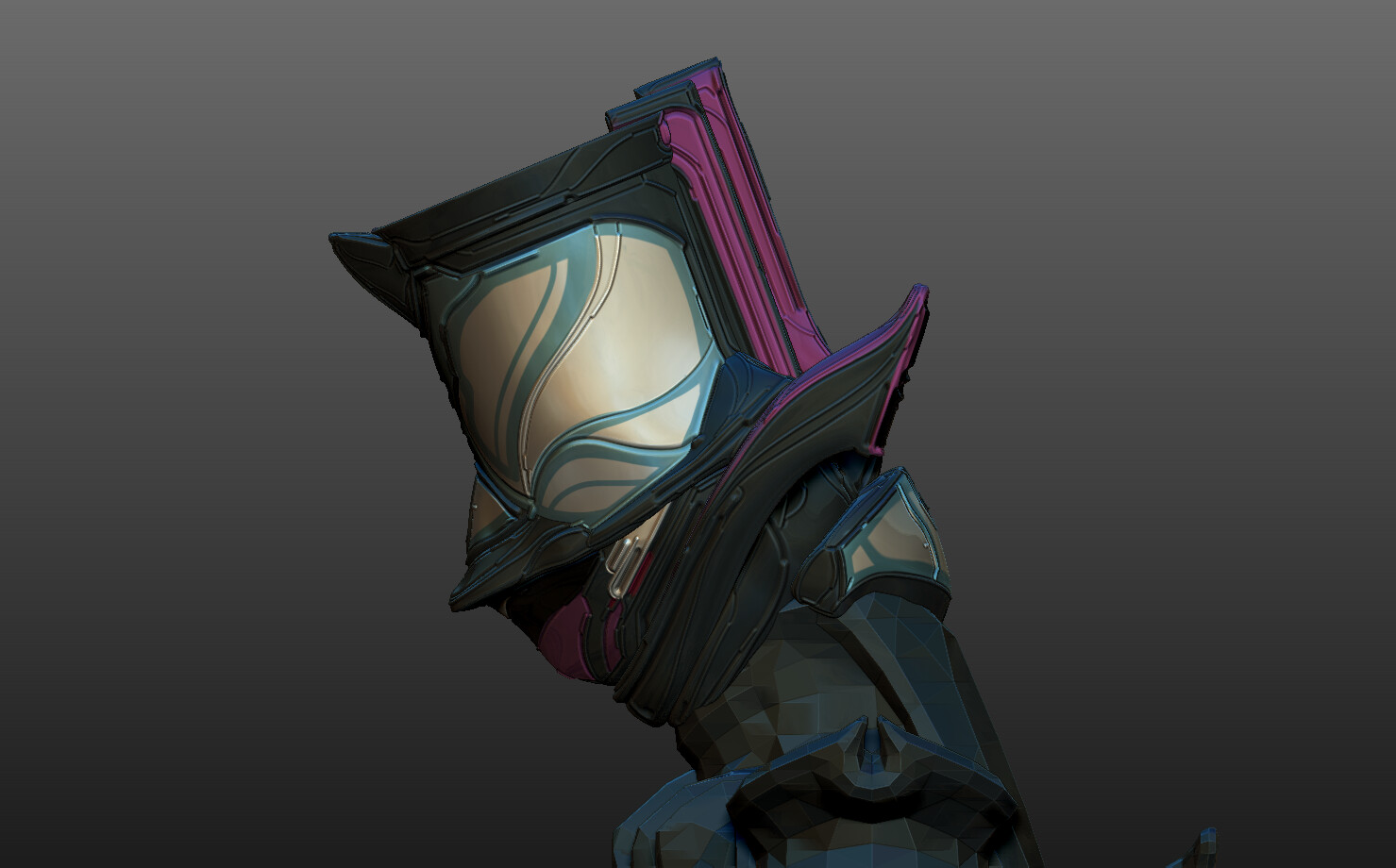 Cole Rudge - Warframe Tennogen [Octavia Giocoso Helmet]