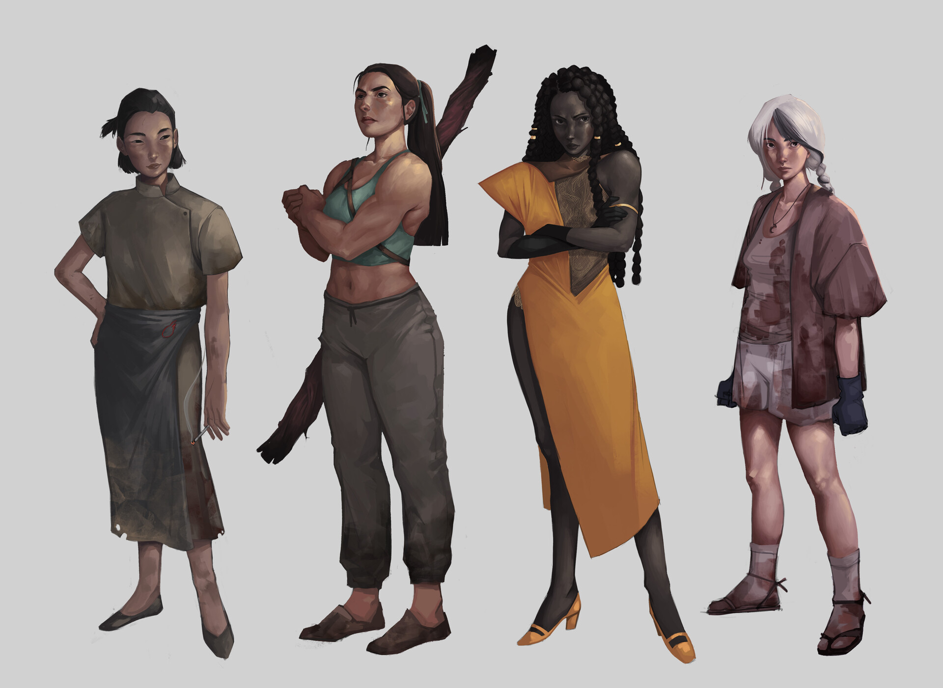 ArtStation - Charas personal project "Pandore"