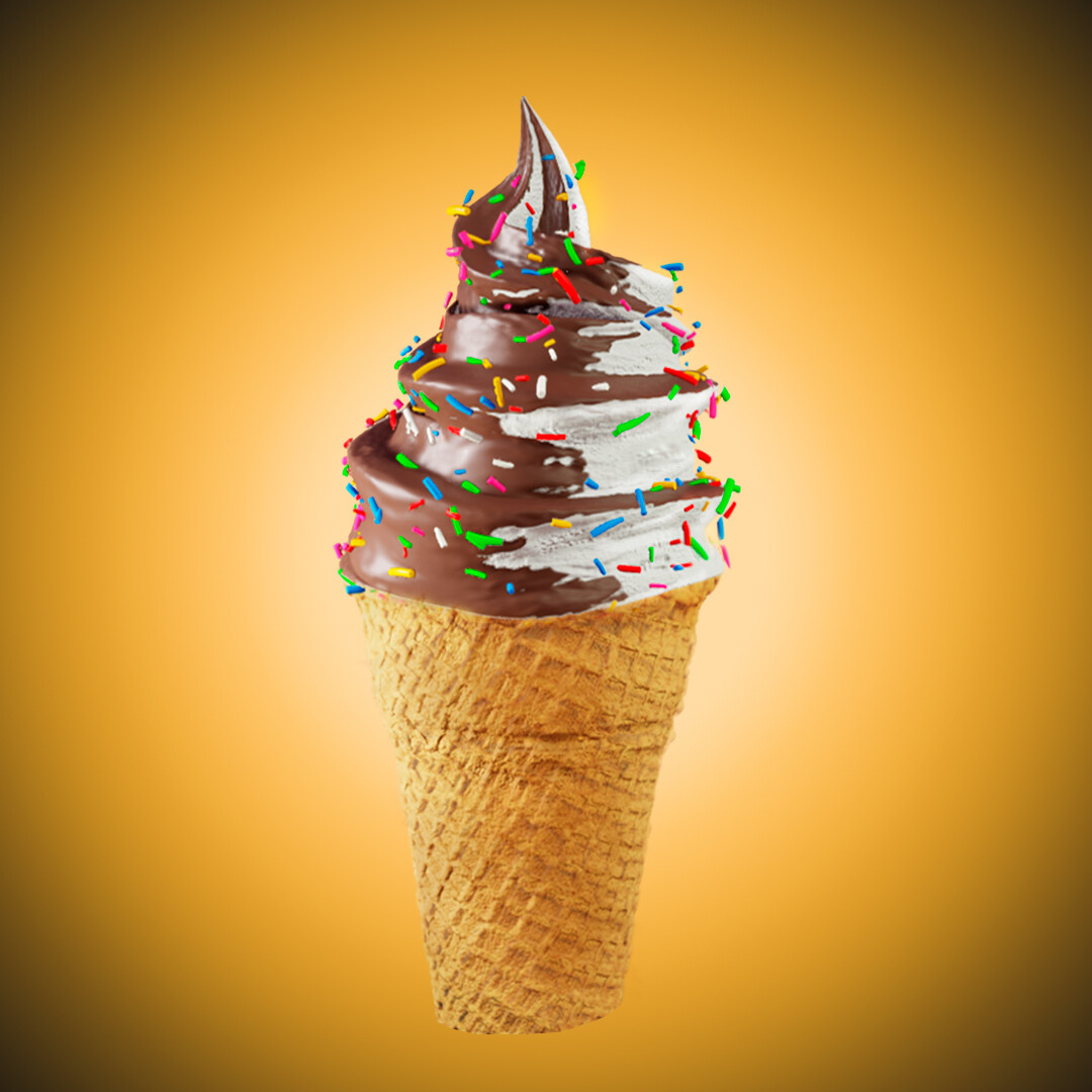 ArtStation - 3D Ice Cream