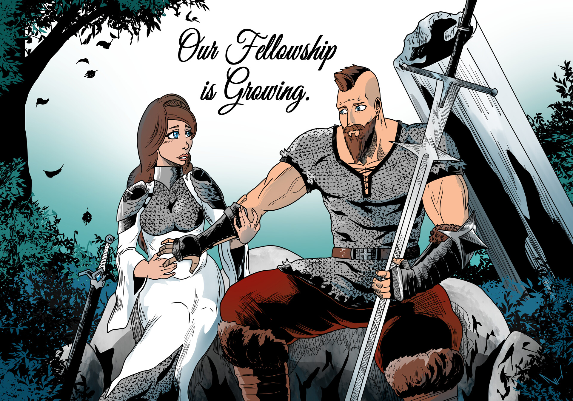 ArtStation - DnD We are having a baby by Nicholas Hoshor