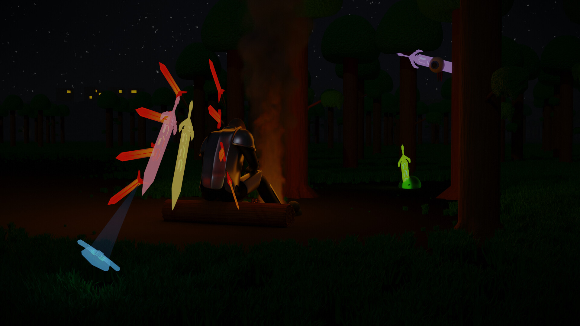 ArtStation - Terraria End Game Art