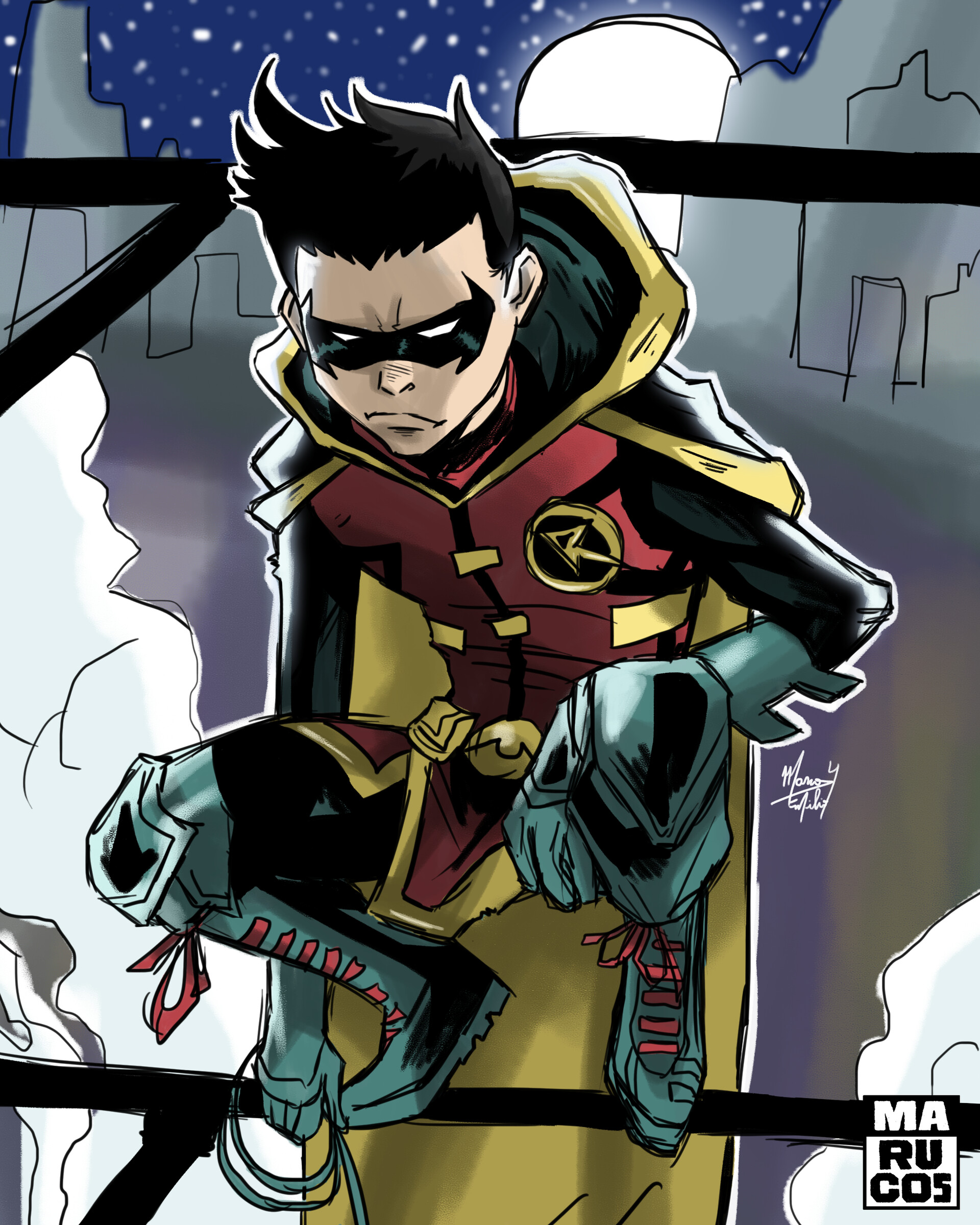ArtStation - Damian Wayne [ROBIN]