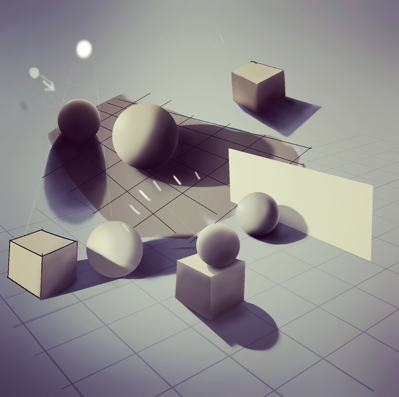 ArtStation - Practicing Light & Shadow