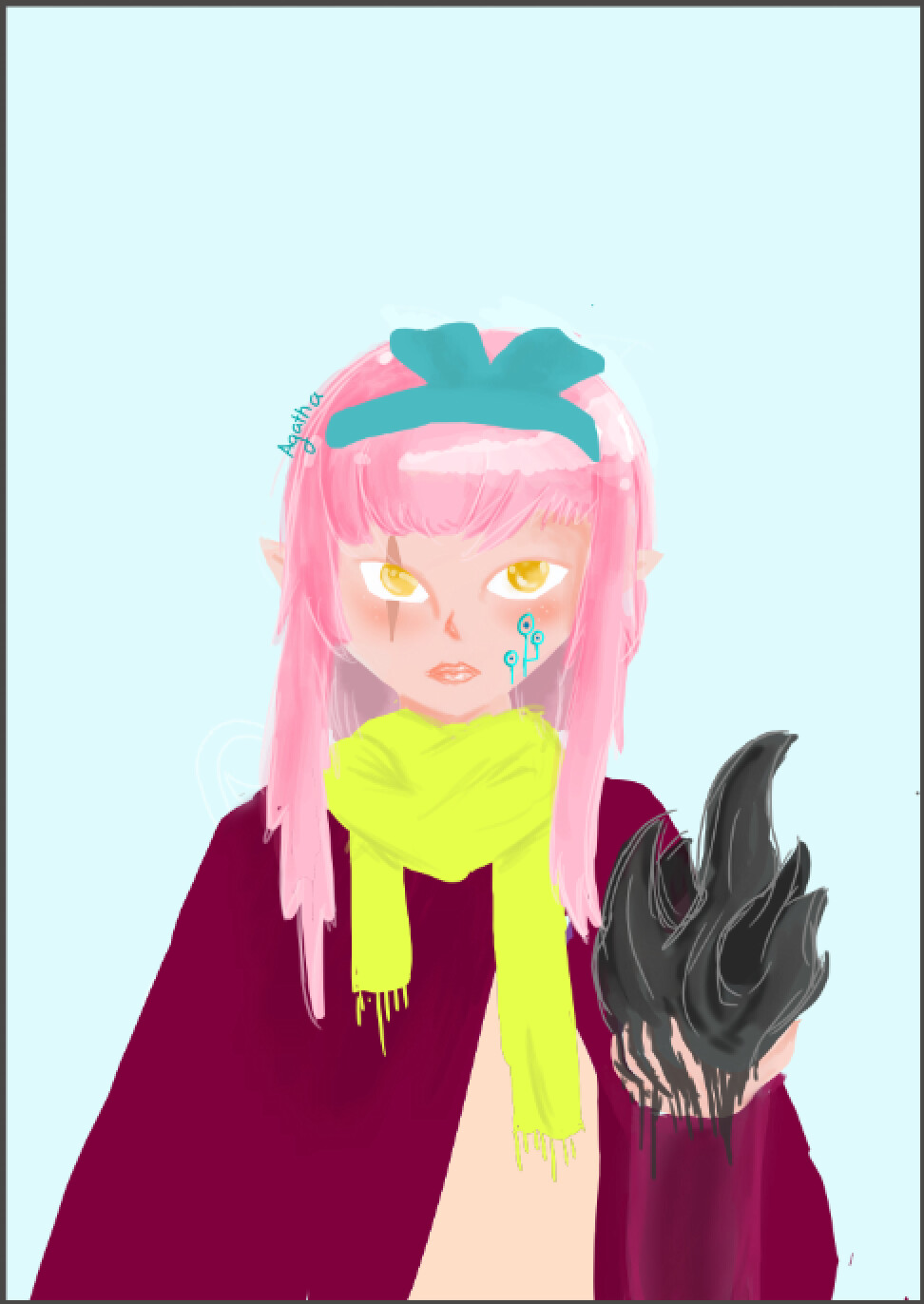 ArtStation - Pink teen