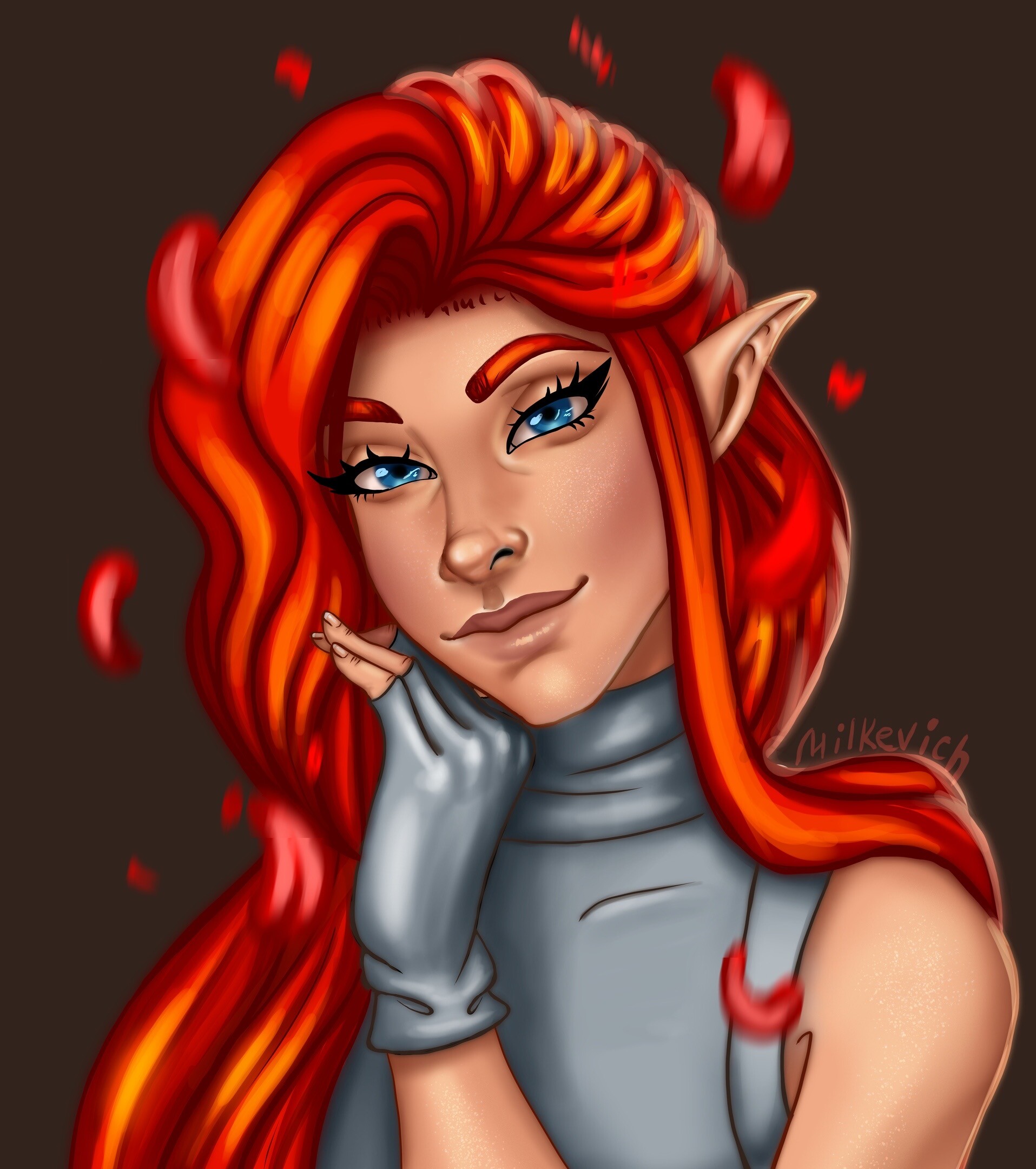 ArtStation - Cute elf