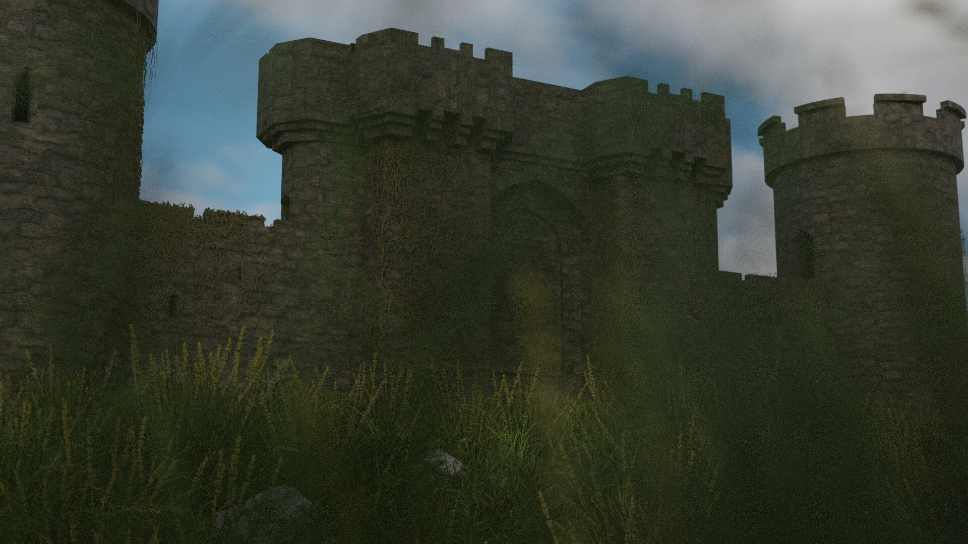 Chaitanya Garg - 3D reconstruction of Bodiam Castle, East Sussex