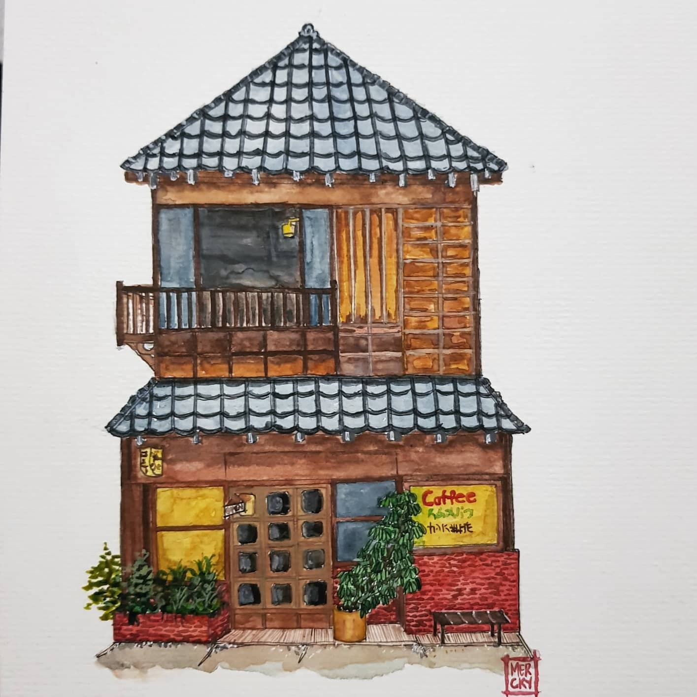 ArtStation - Japanese Coffee Shop