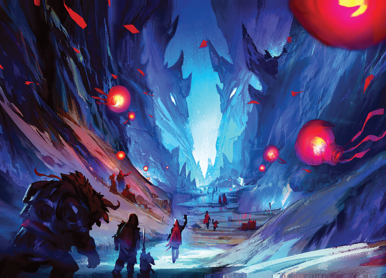 Alexandre Coadou - Guild Wars 2 themed illustration