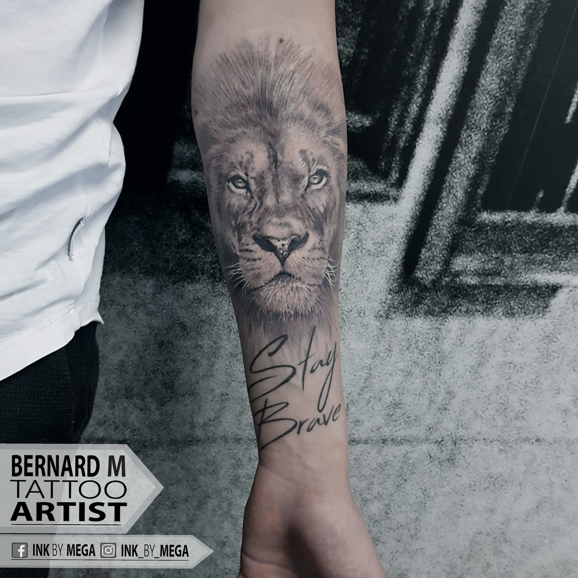 ArtStation - Stay Brave Tattoo