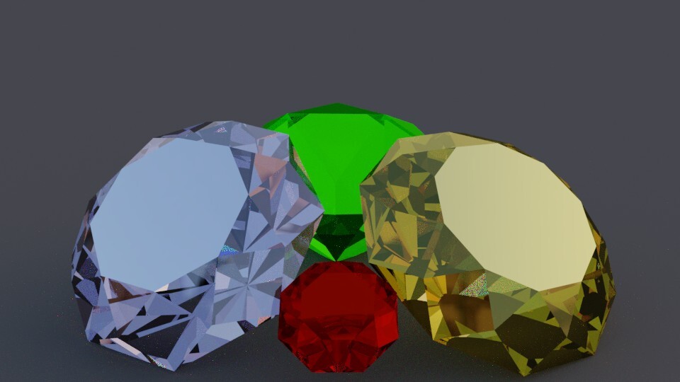 ArtStation - Diamond study no#1