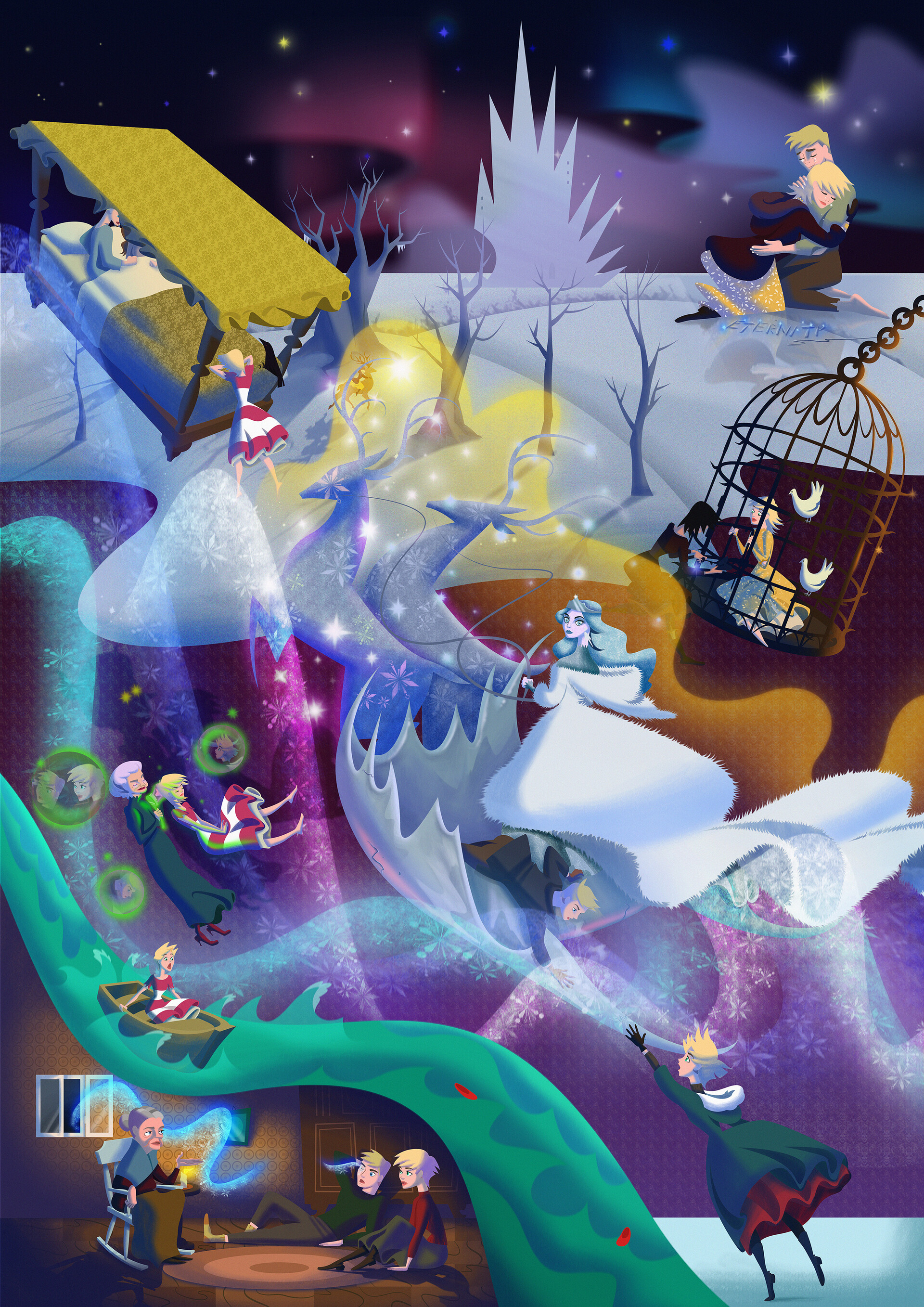 ArtStation - Snow queen