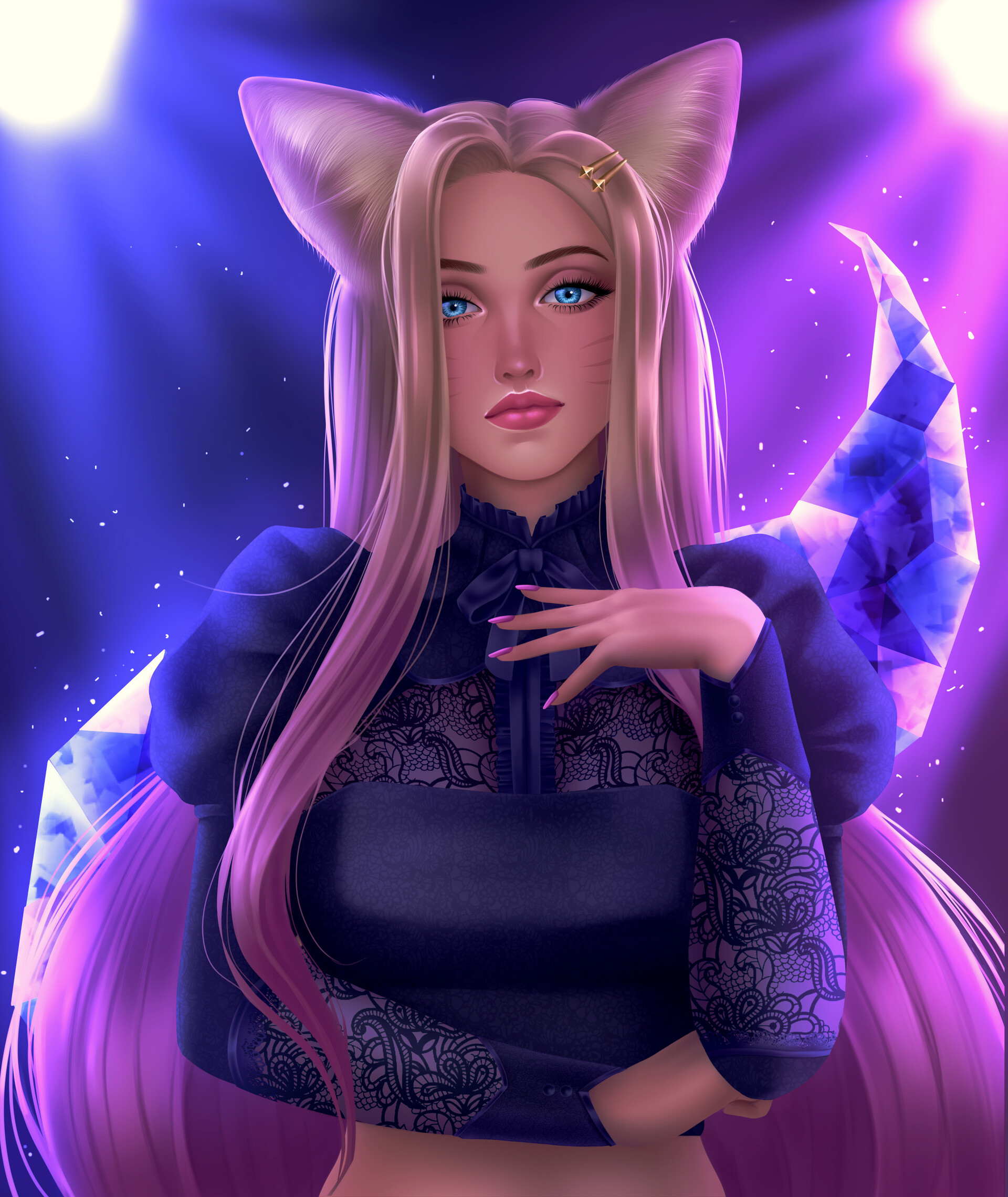 ArtStation - Baddest Ahri