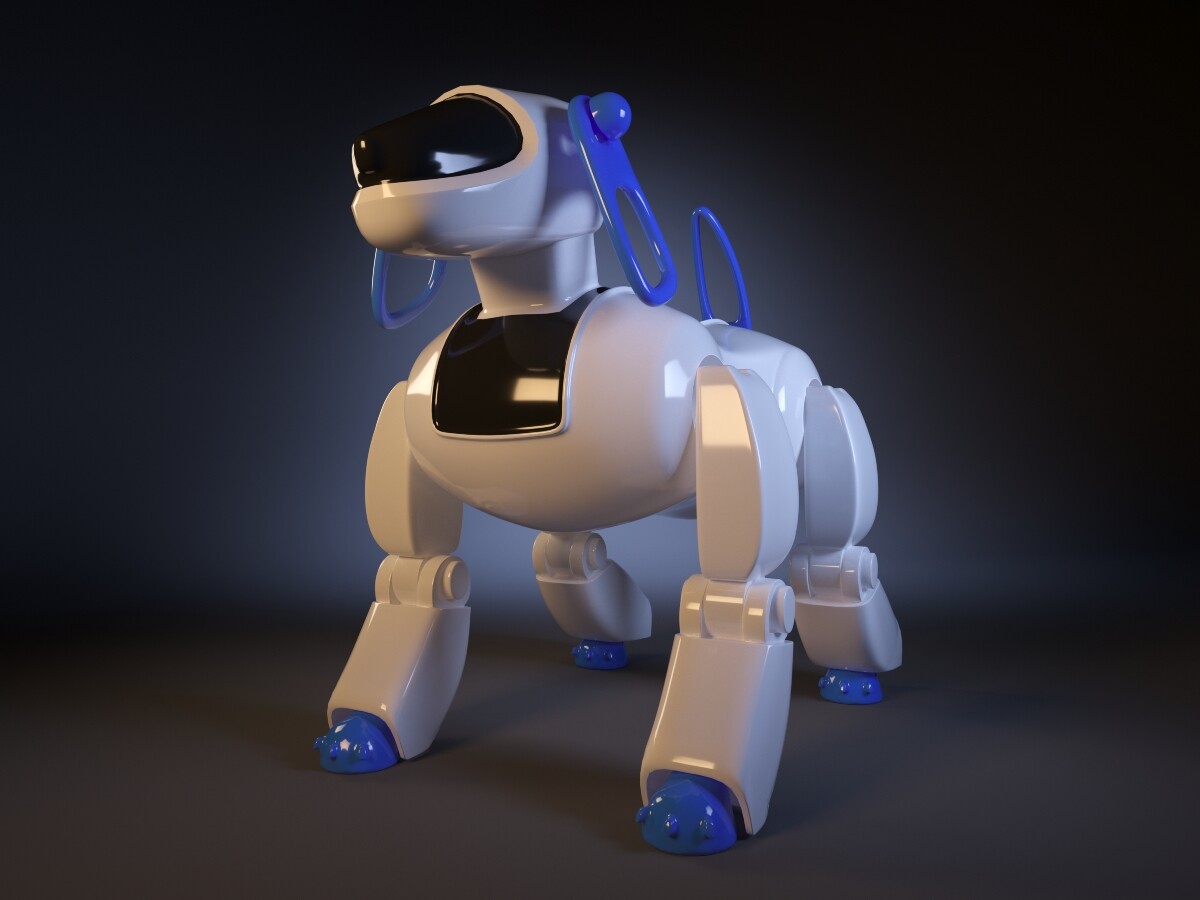 ArtStation - Robotic dog. Beginning.