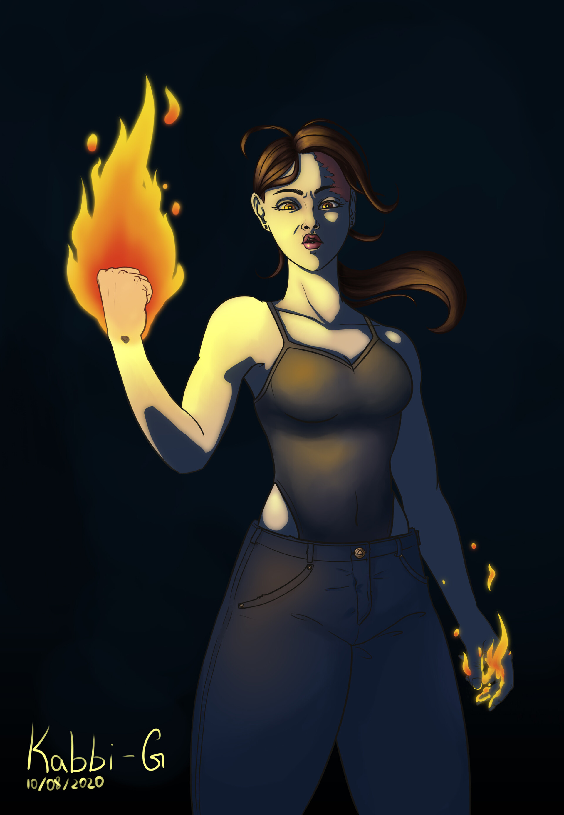 ArtStation - Fire of contempt