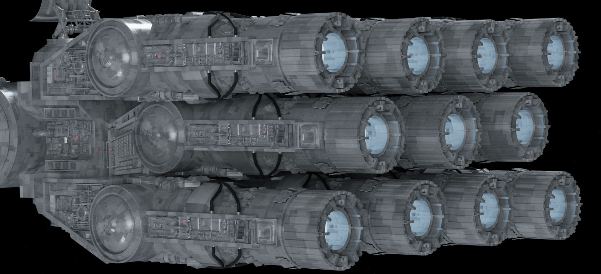 bass Mania - modeling and render corellian corvette star wars