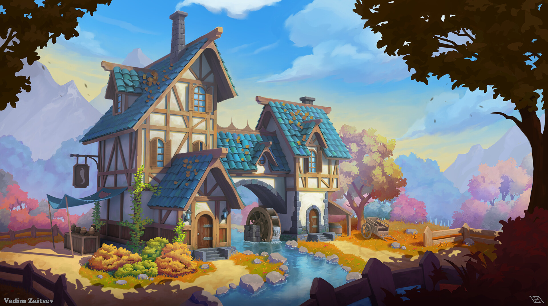 ArtStation - Spice vendor's house