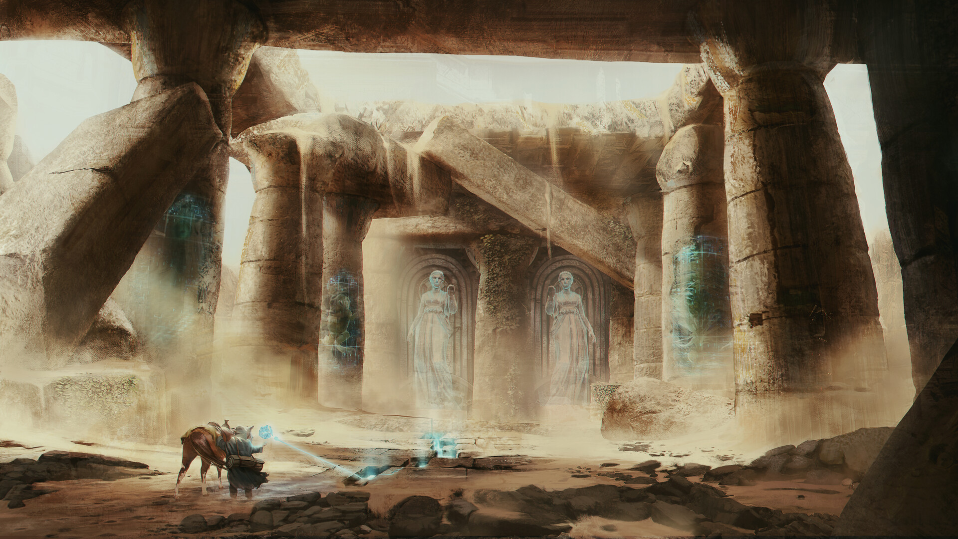 ArtStation - Ancient lab entrance