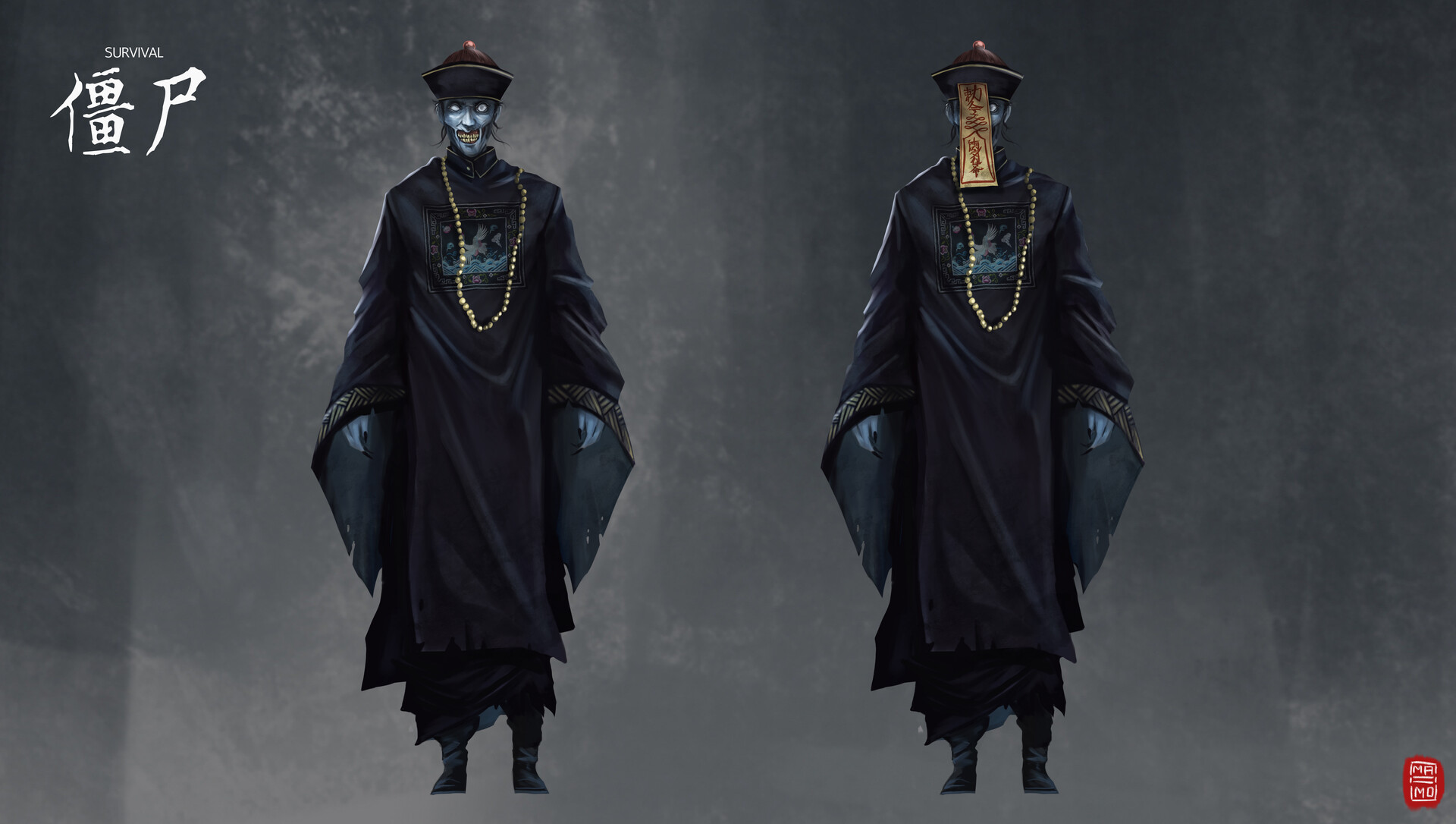 ART OF MAIIMOU - Suvival僵尸-Concept Art 僵尸