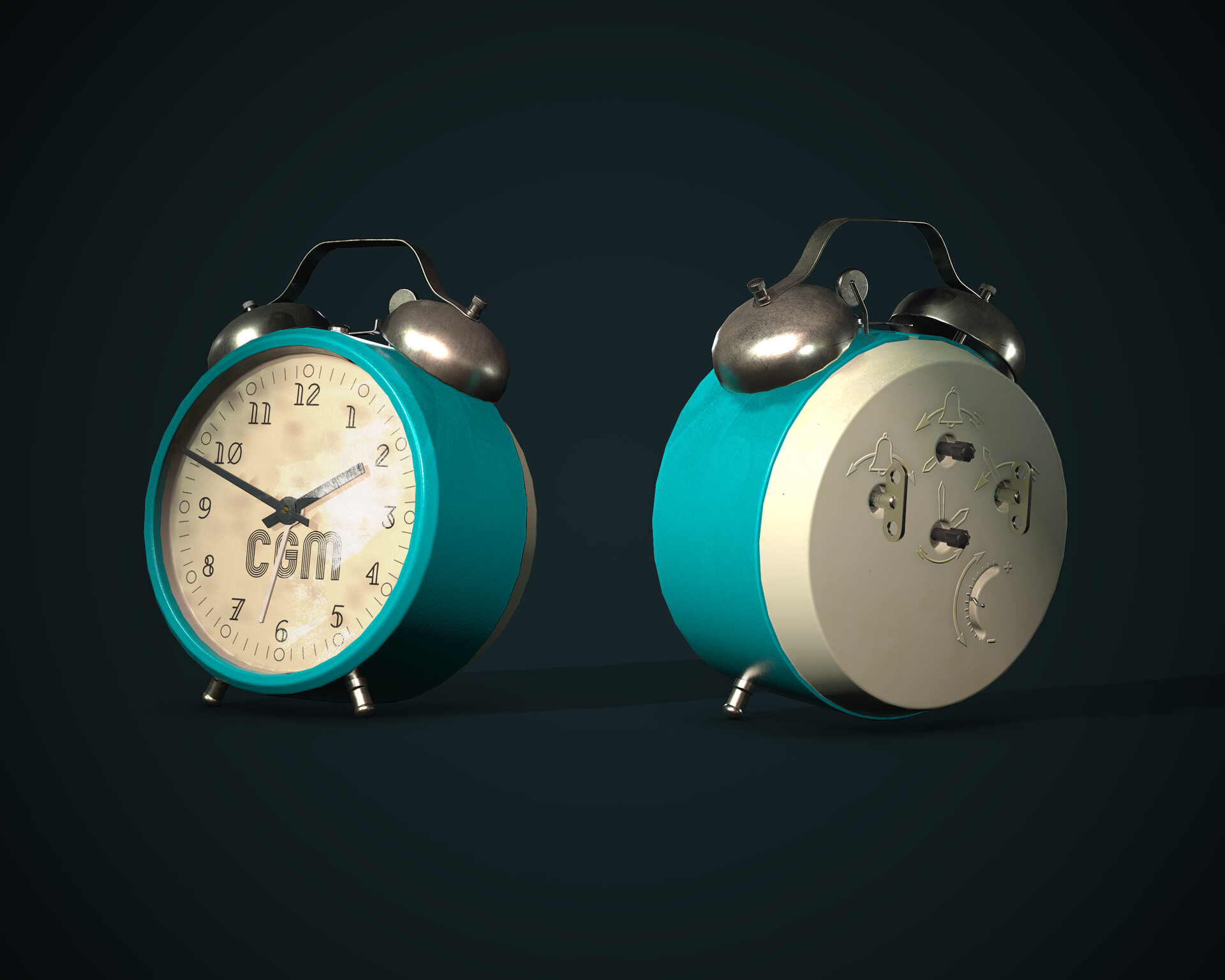 ArtStation - Alarm clock