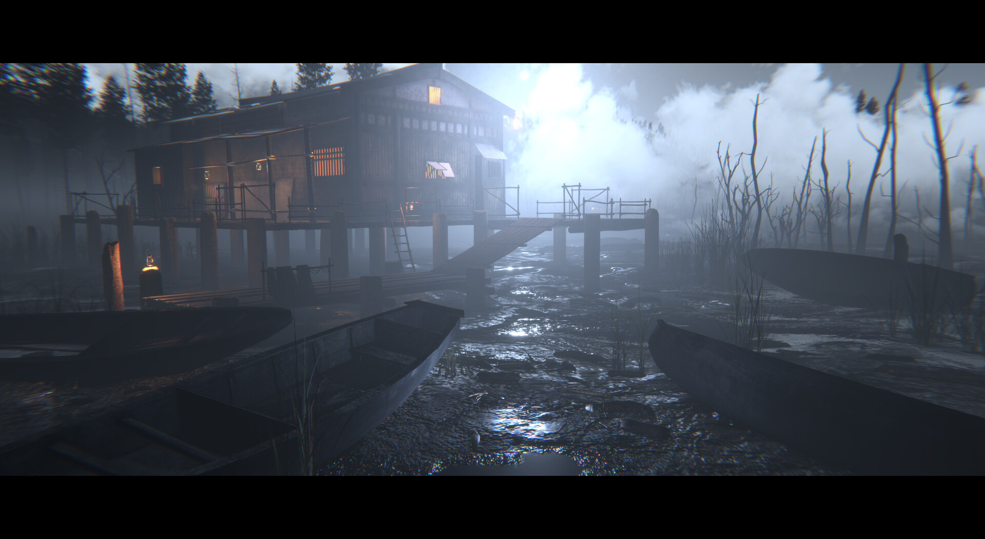 ArtStation - Japanese swamp (Unity)