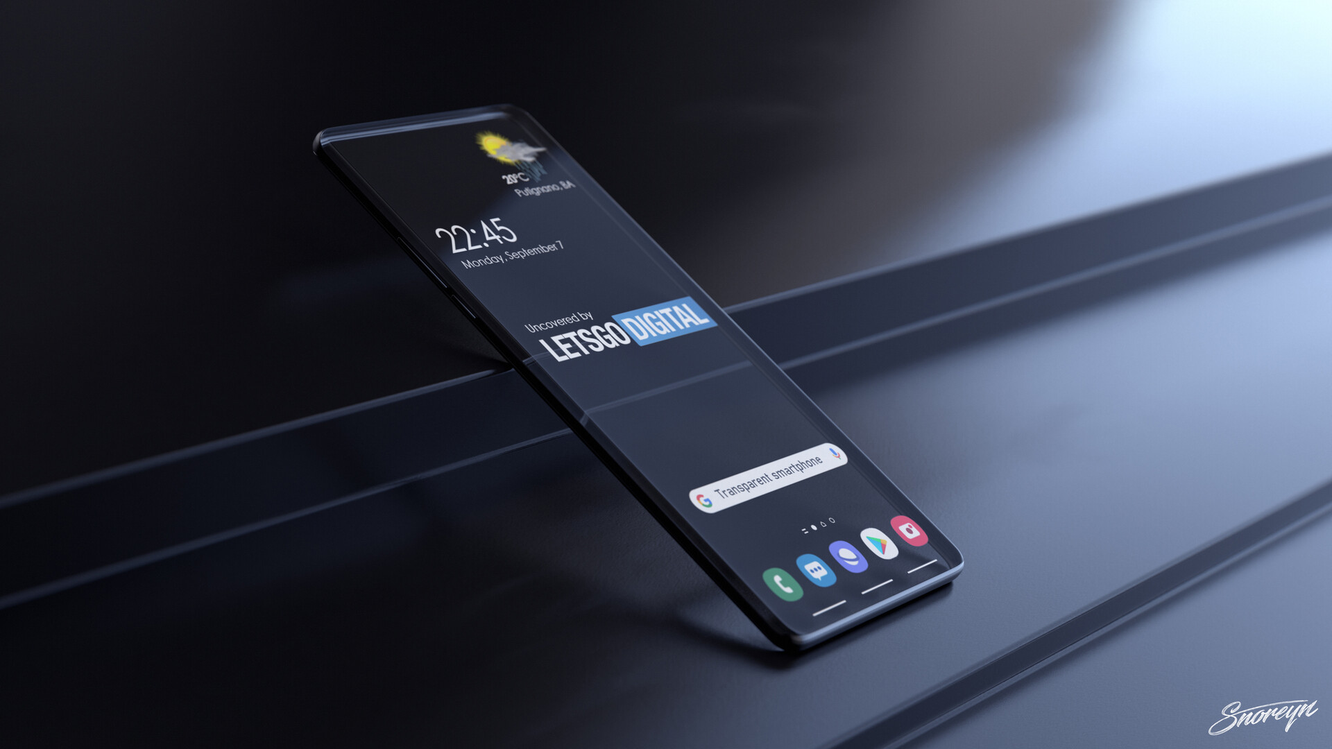 ArtStation - Samsung Transparent Phone