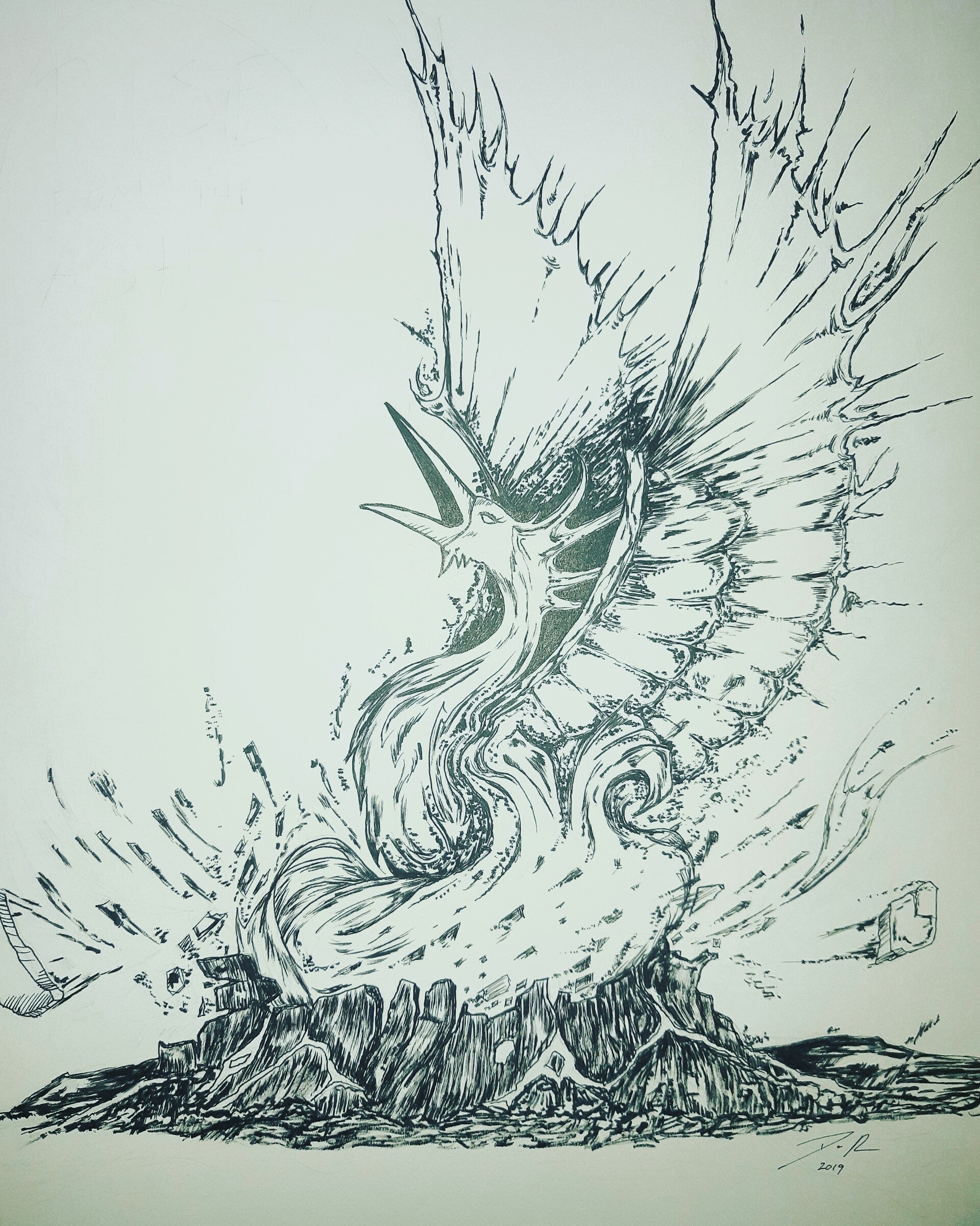 ArtStation - More ink work