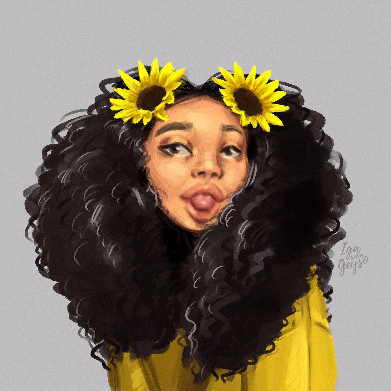 ArtStation - Miss Sunflower