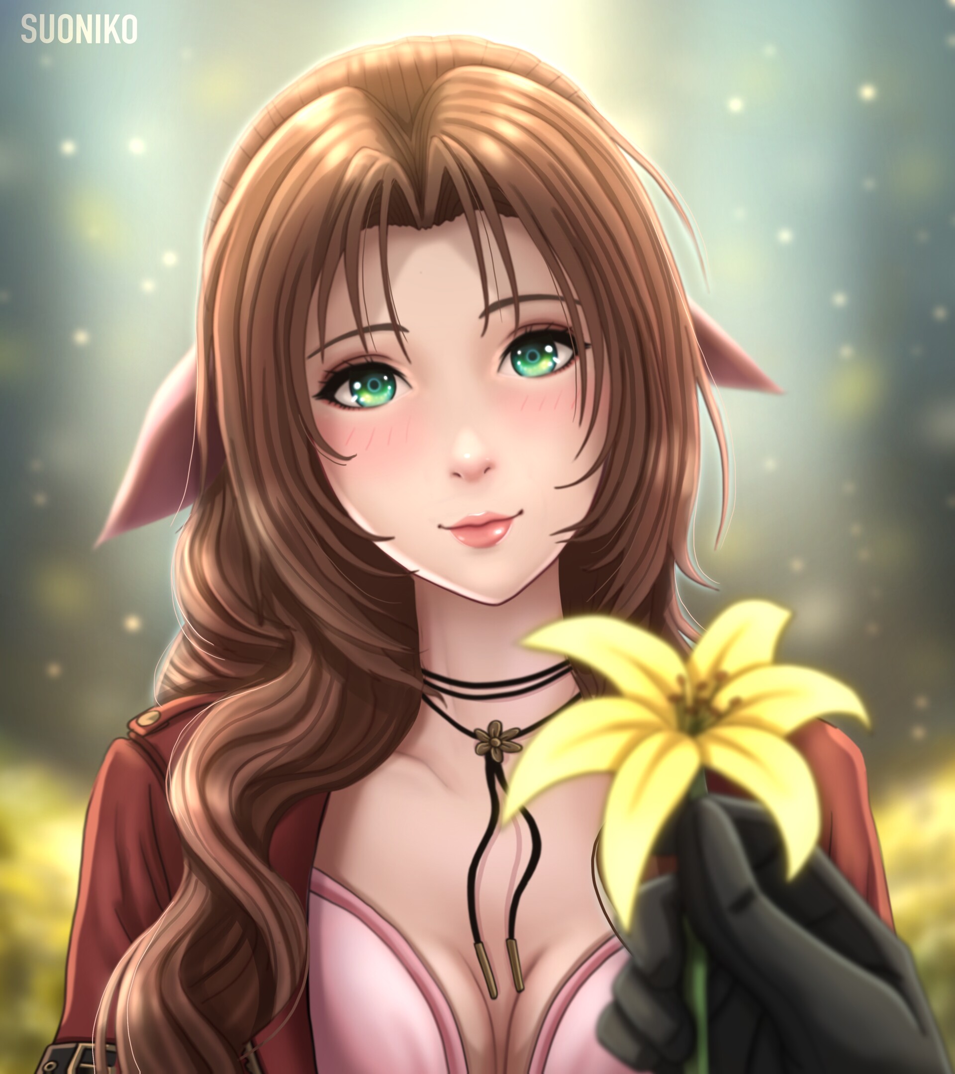 ArtStation - Aerith - FF7R