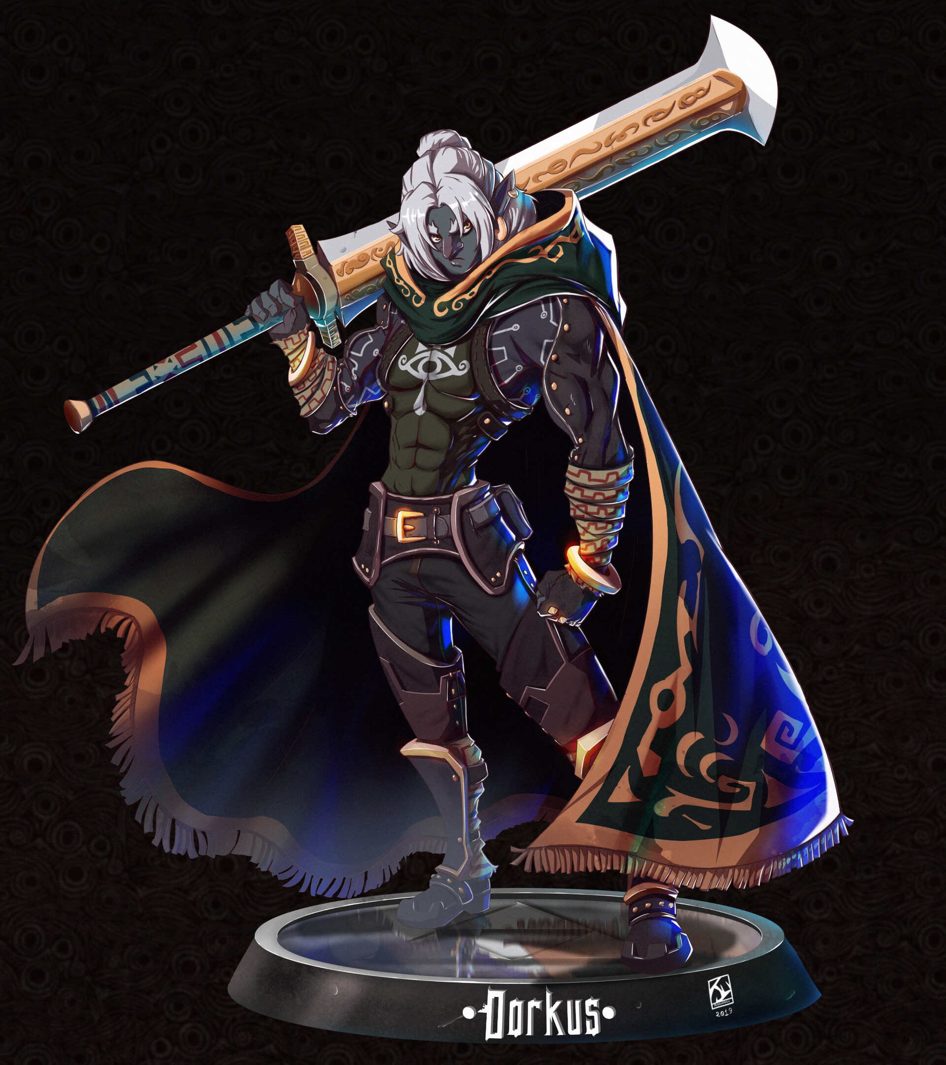 ArtStation - Tales Of Hyrule - Dorkus the Barbarian