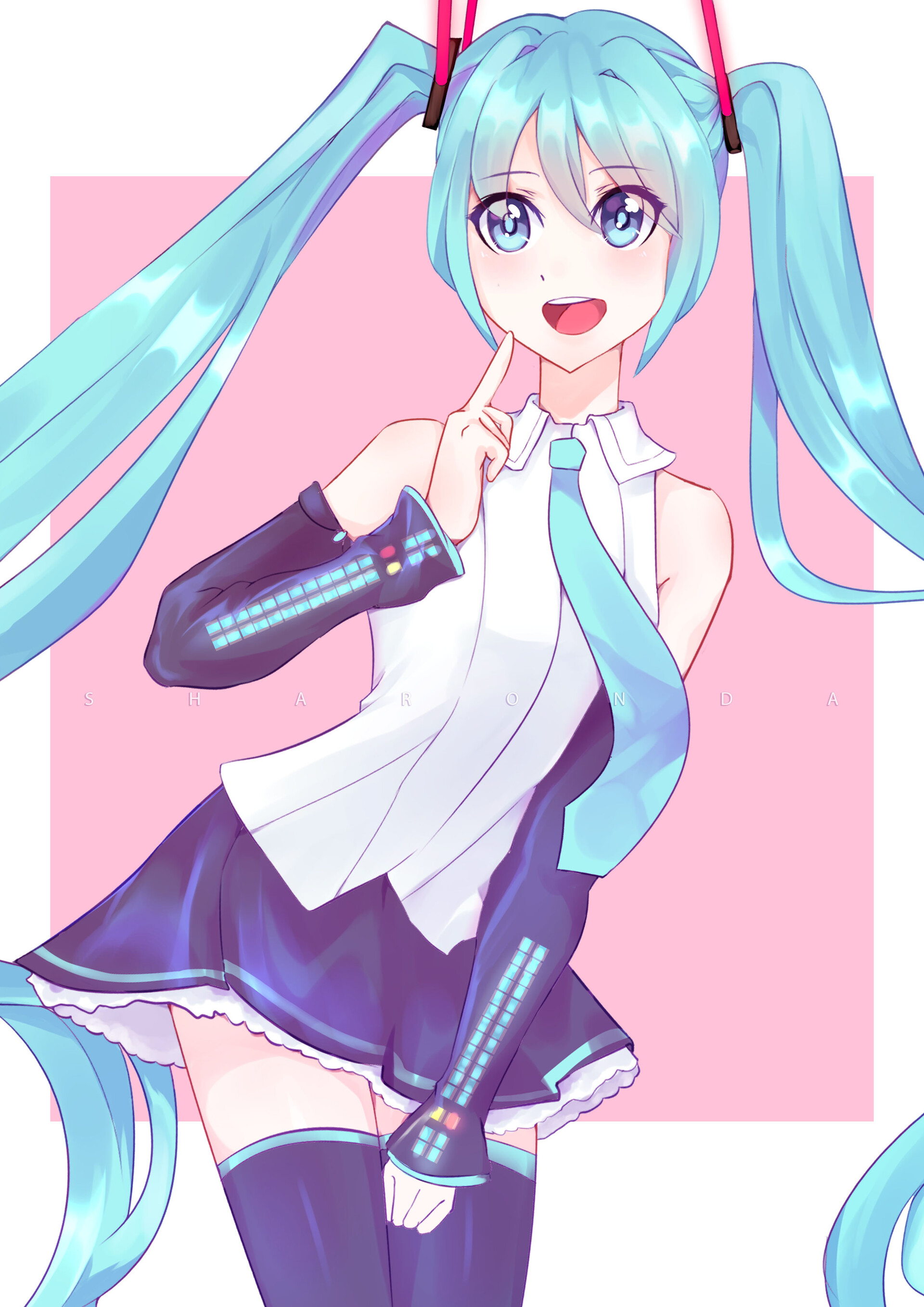 ArtStation - Hatsune Miku Fan Art