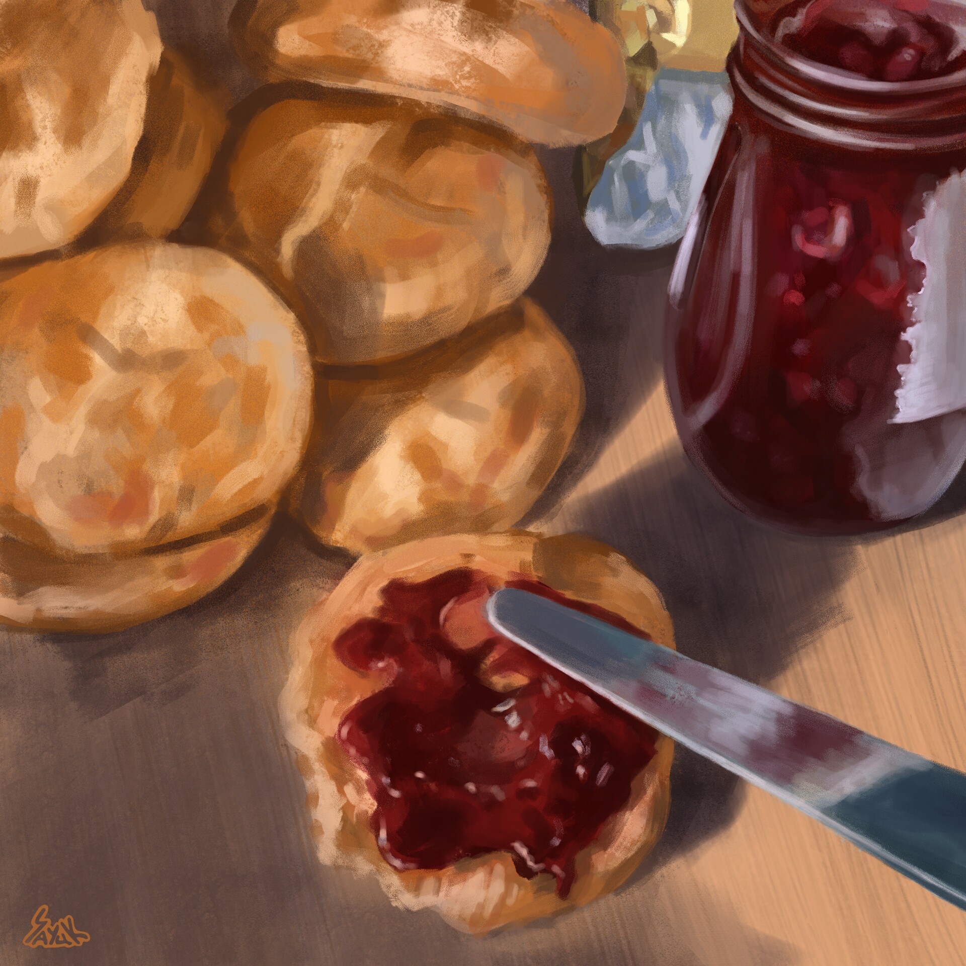 ArtStation - Cherry jam.