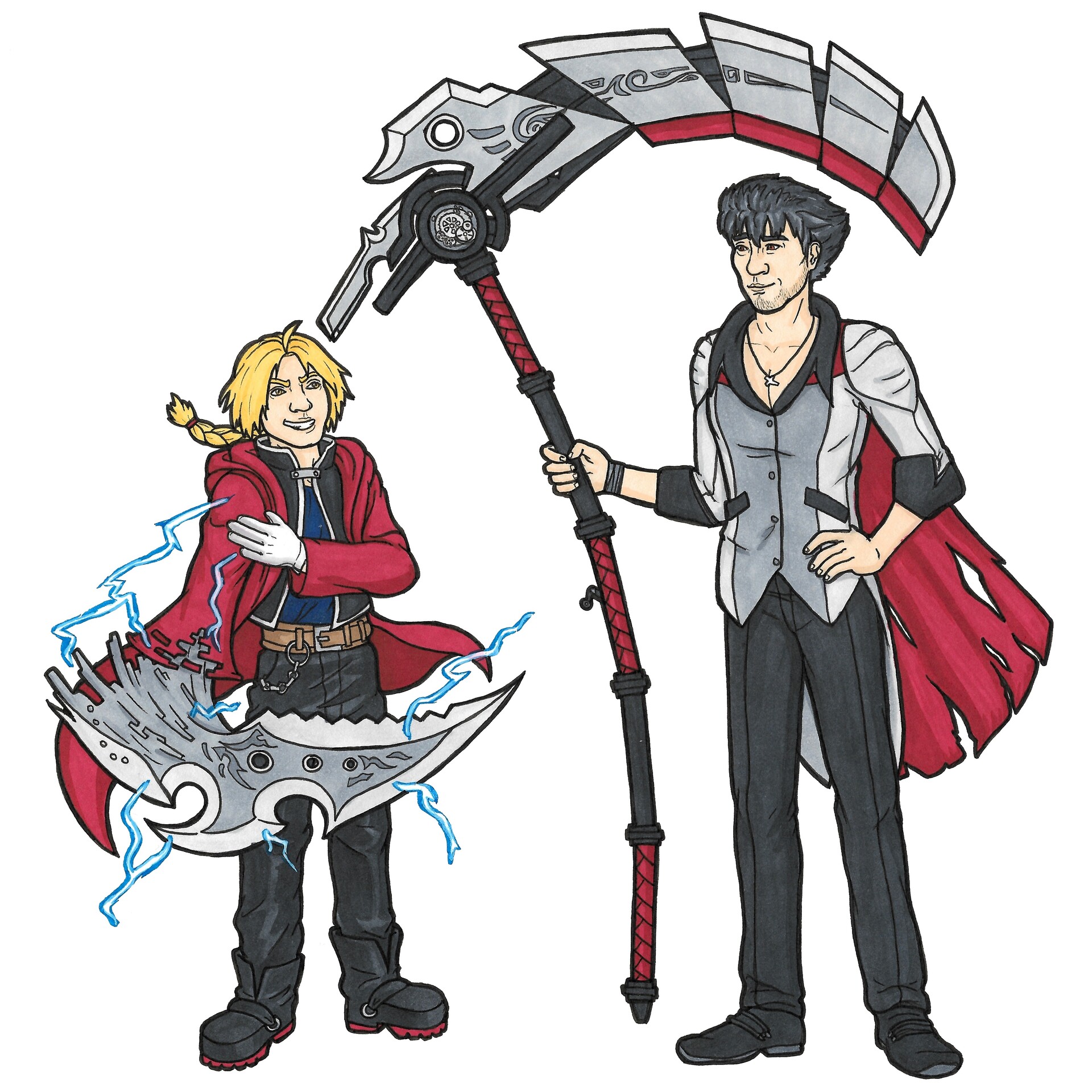 ArtStation - Ed and Qrow