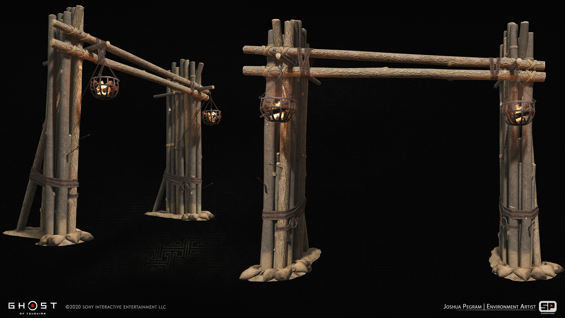 Joshua Pegram - Ghost of Tsushima: Assets