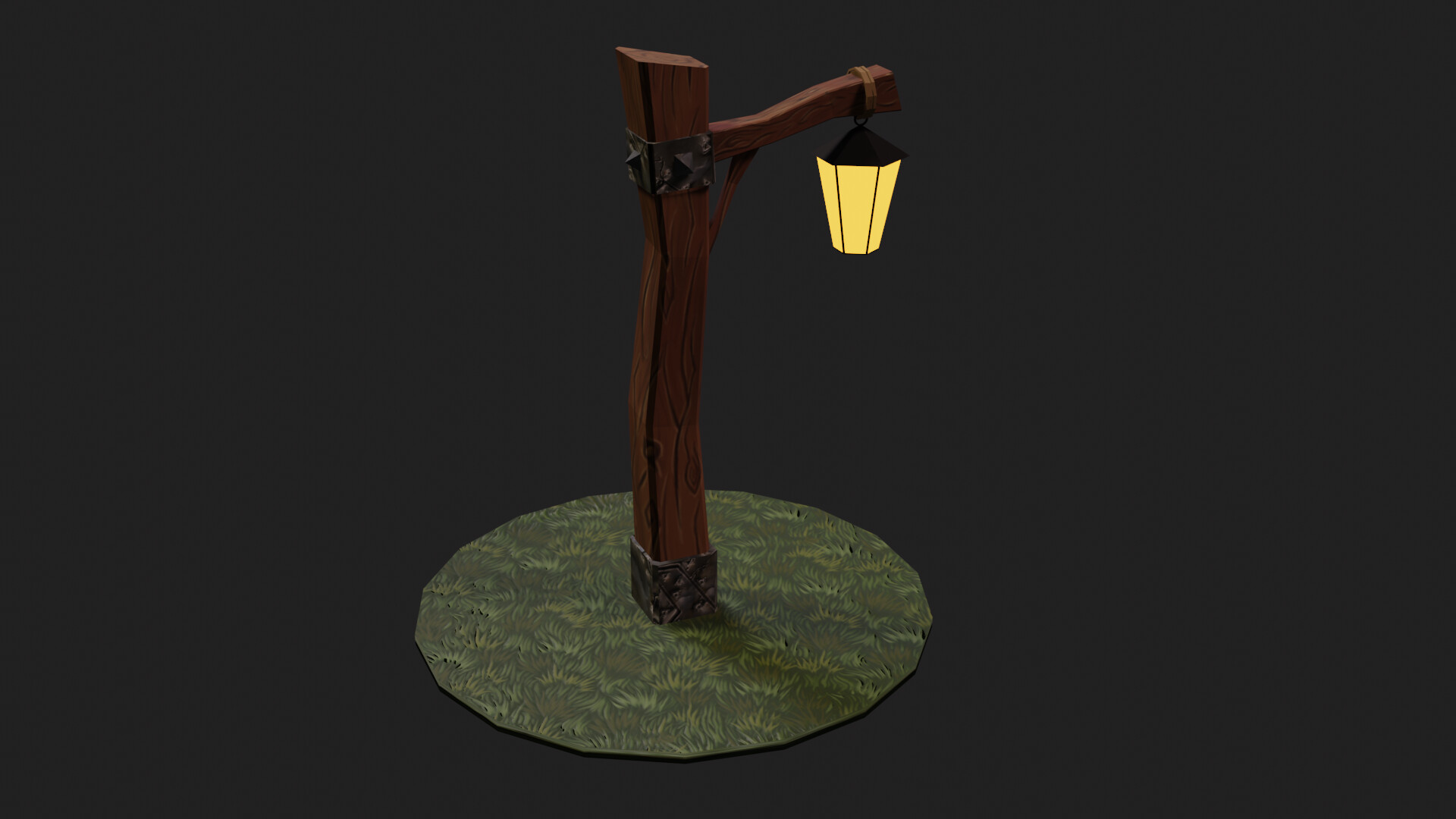 ArtStation - Blender Challenge Day 6: Lamp