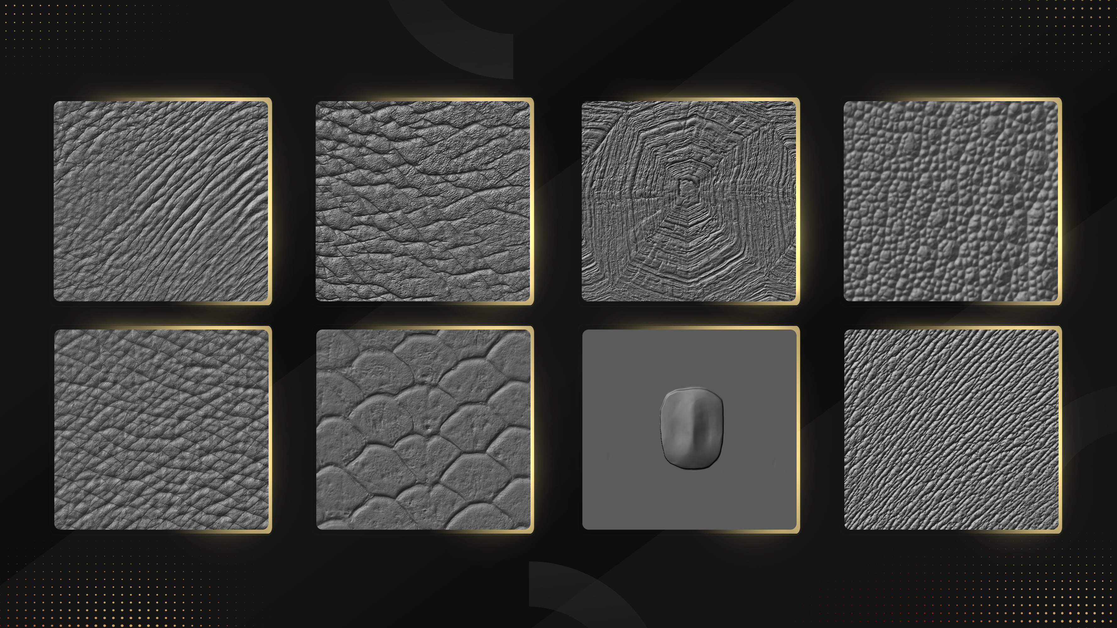 CG Sphere - 135 Animal Skin Alpha