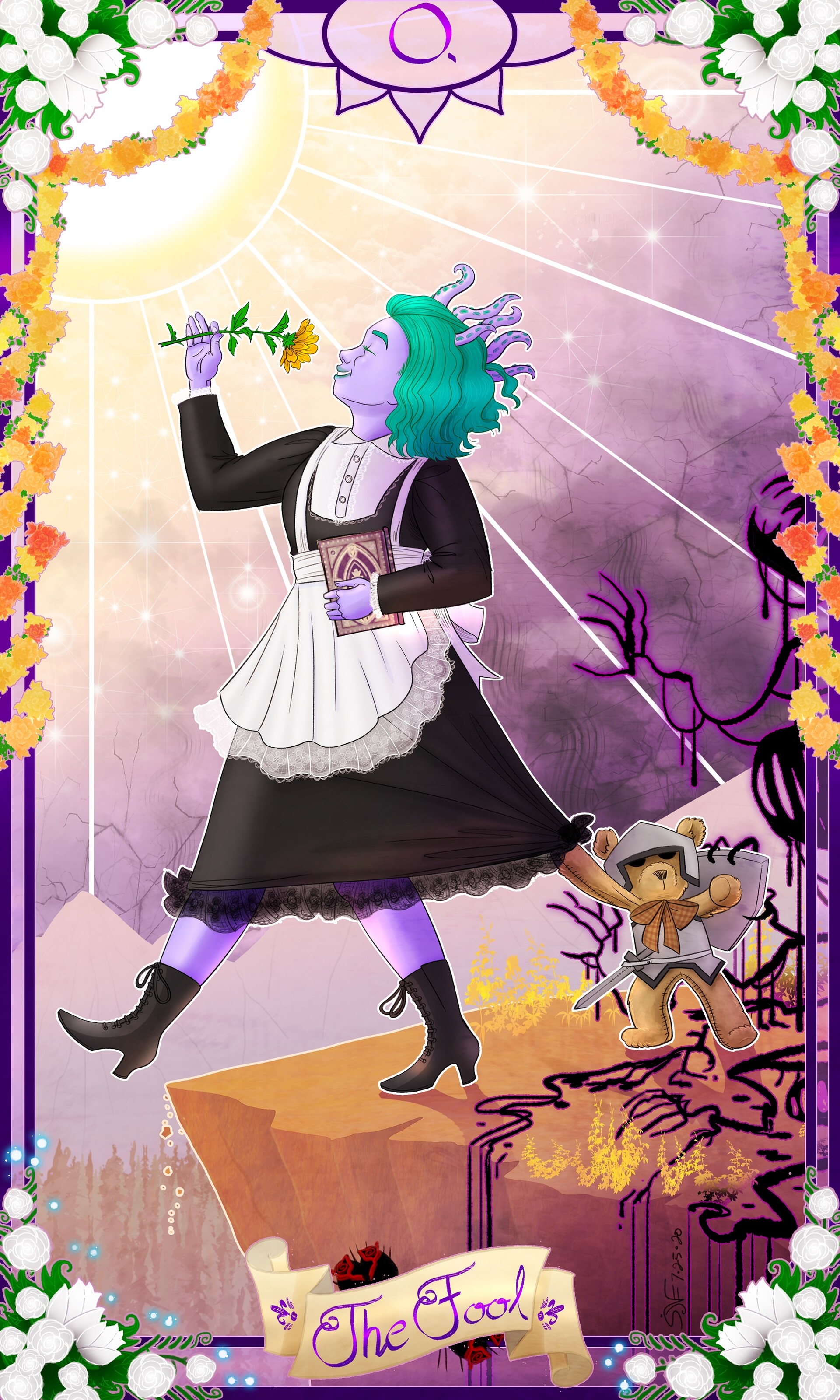 ArtStation - Tarot deck: The Fool