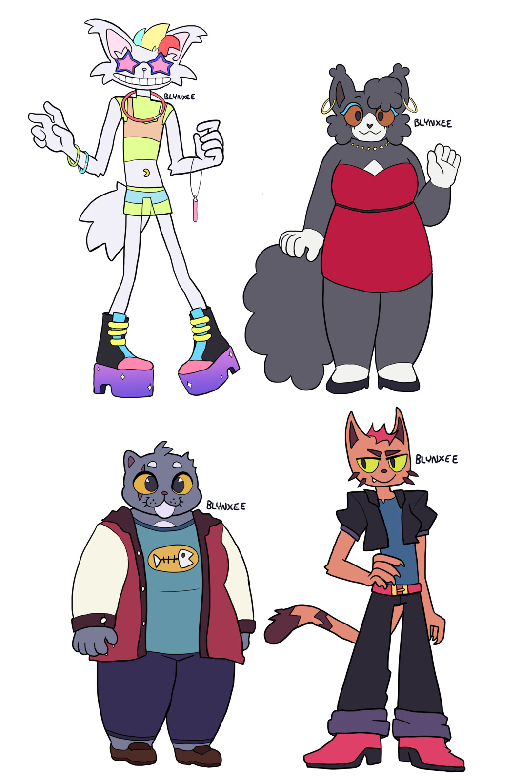 Eleanor Coller - Character Designs for Short Film