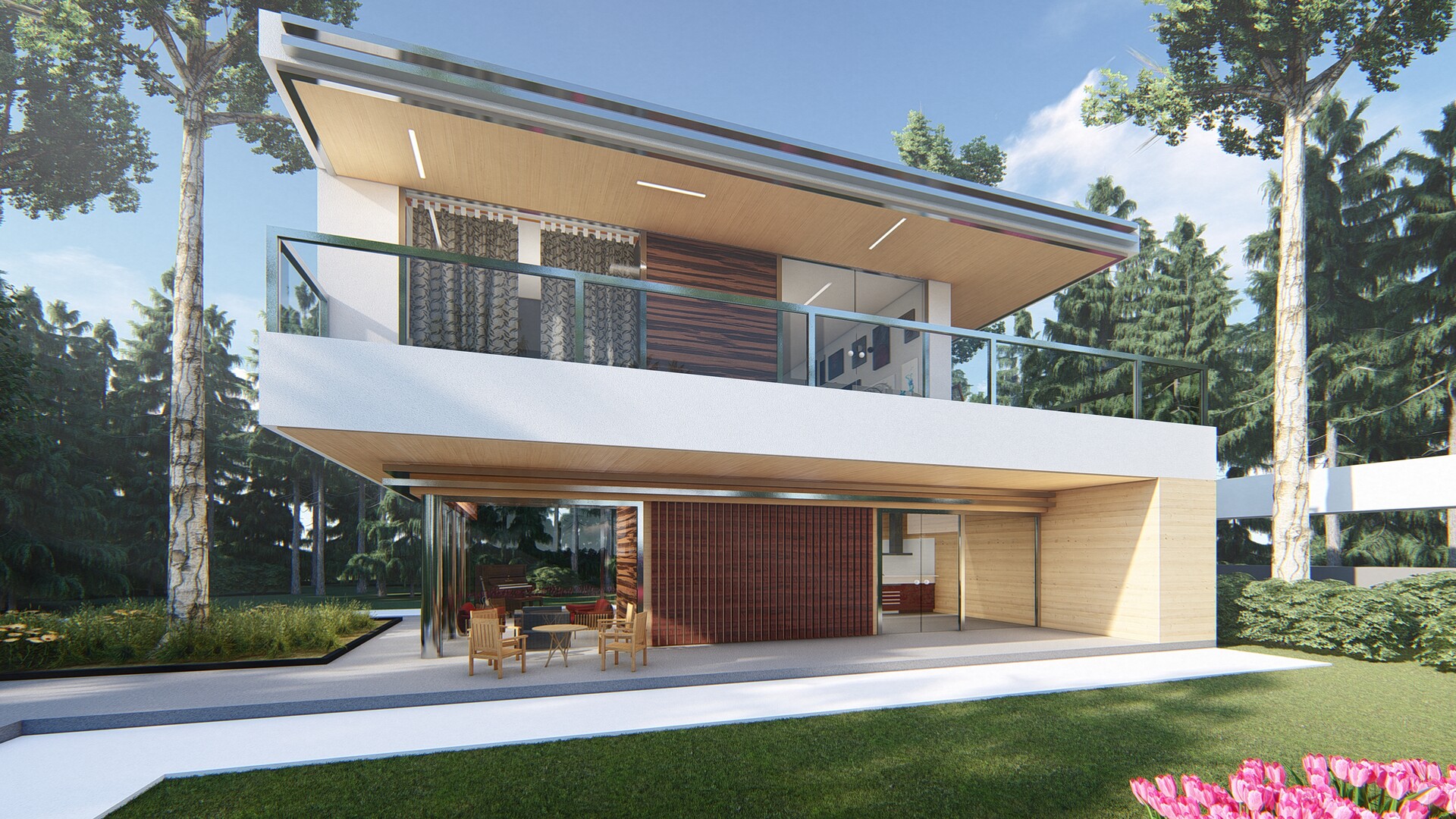 ArtStation - S-shaped house