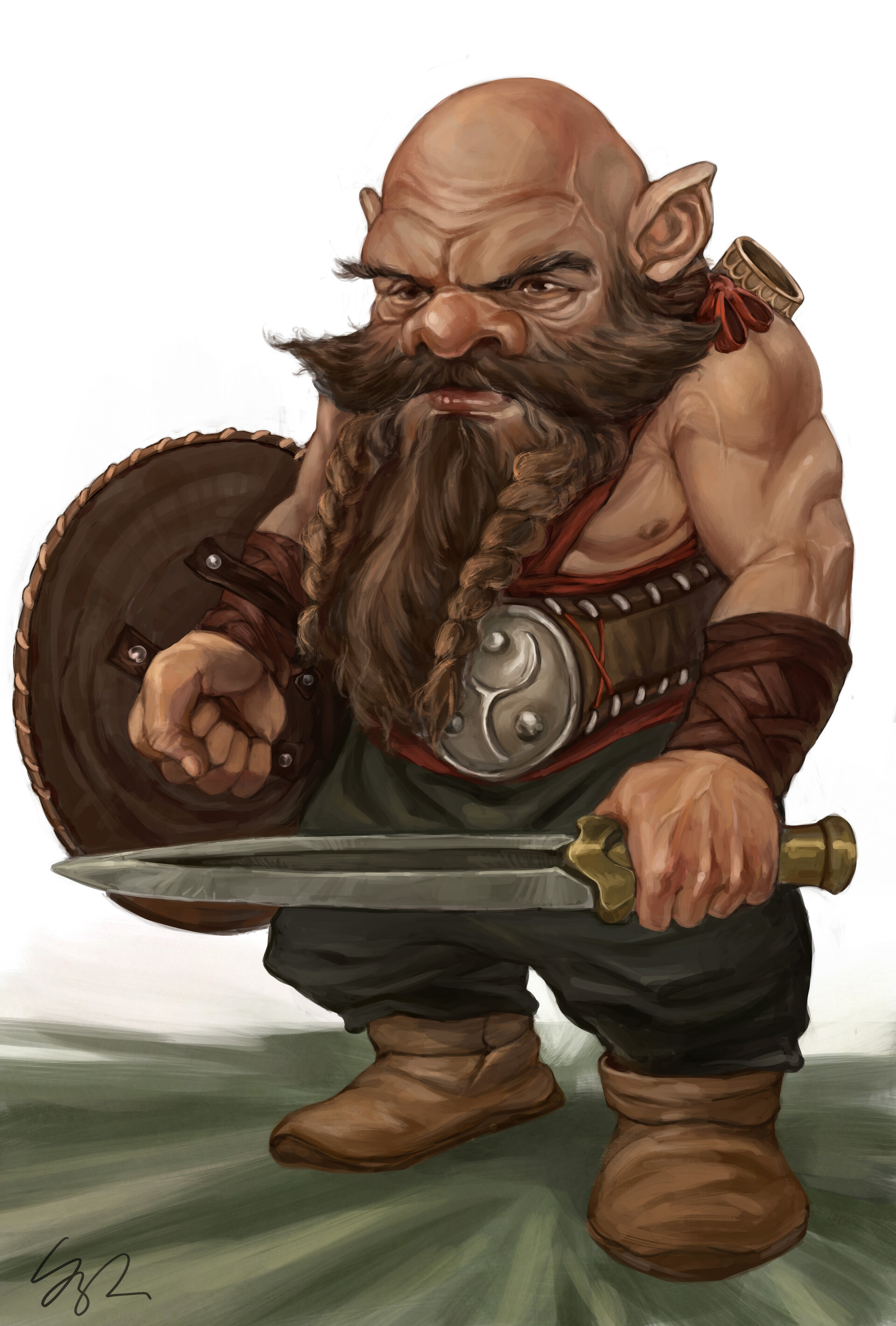 ArtStation - Standard Dwarf Dude