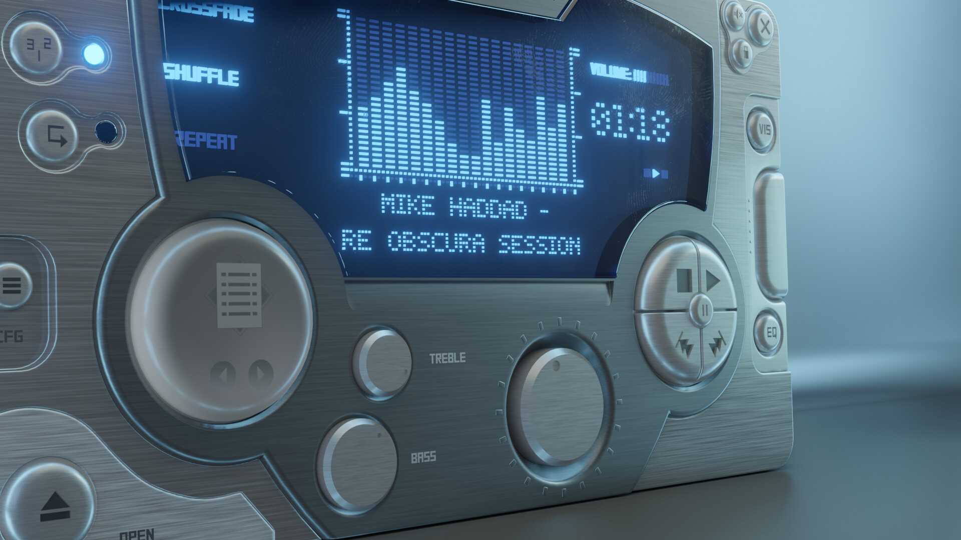 ArtStation - MMD3 Winamp player
