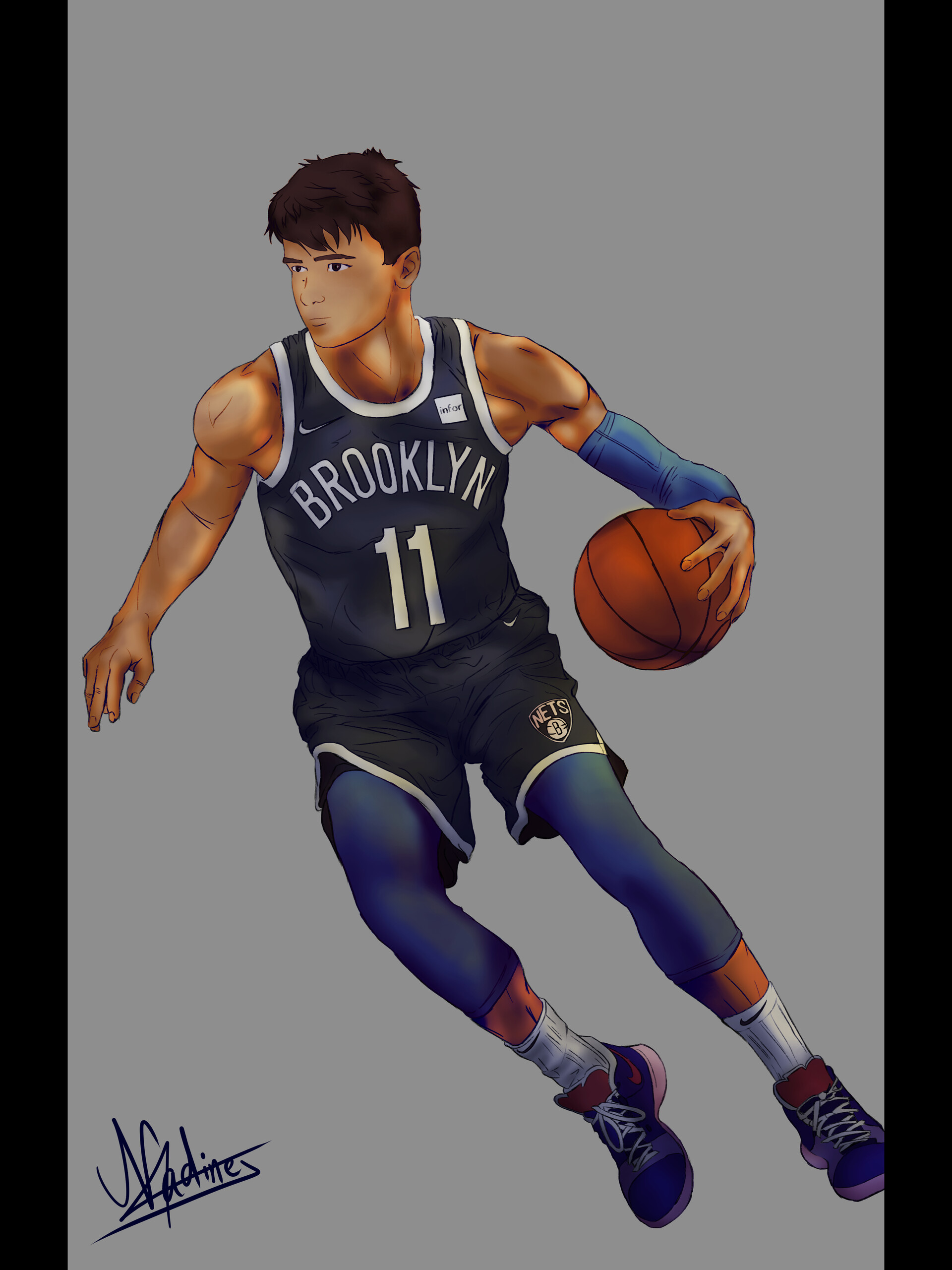 ArtStation - NBA Brooklyn Nets 2020