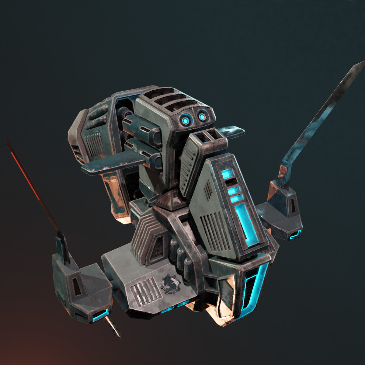 ArtStation - new piranha graphics for the game A. I. M. 3