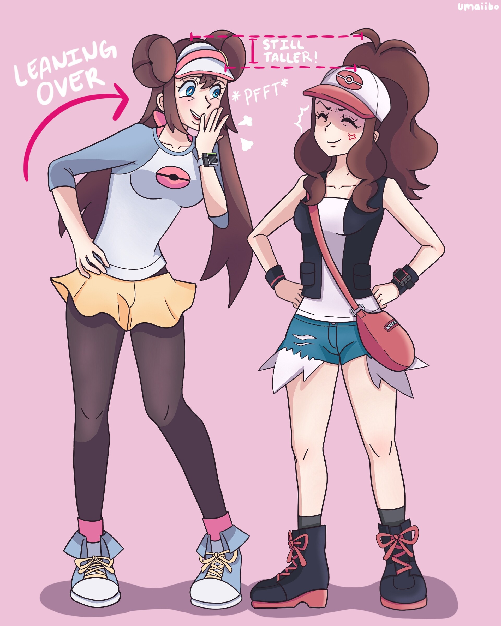 Pokemon Hilda And Rosa