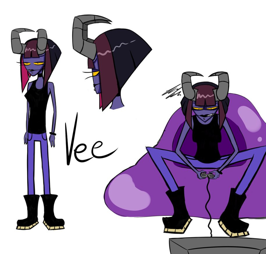 ArtStation - Vee ref 1 -Character design-