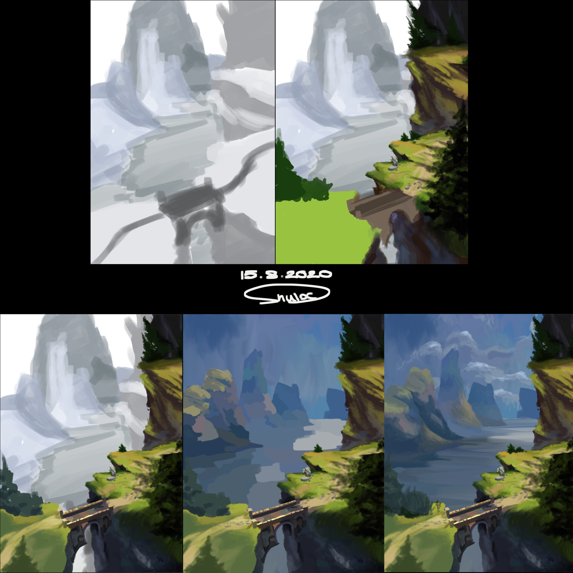 ArtStation - Grady Frederick Artist Study