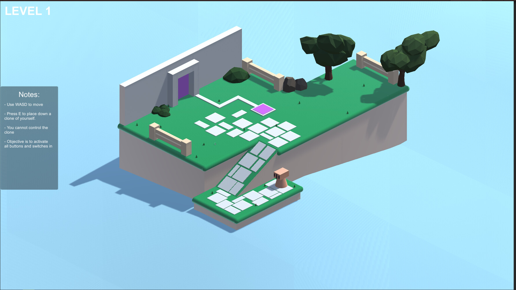 Alexander - Early Concept Screenshots - 3D Isometric Puzzle Game