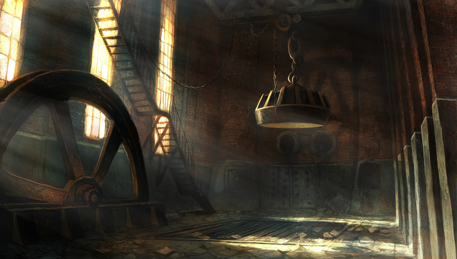 August Hall - Concept Art